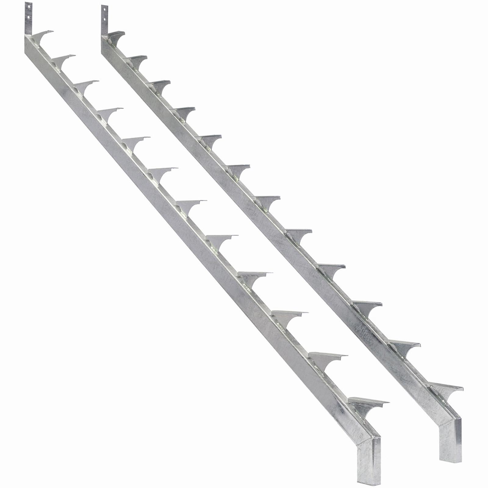 Stepco Stair Stringers Galvanised 12 Tread - Pair - Bunnings Australia