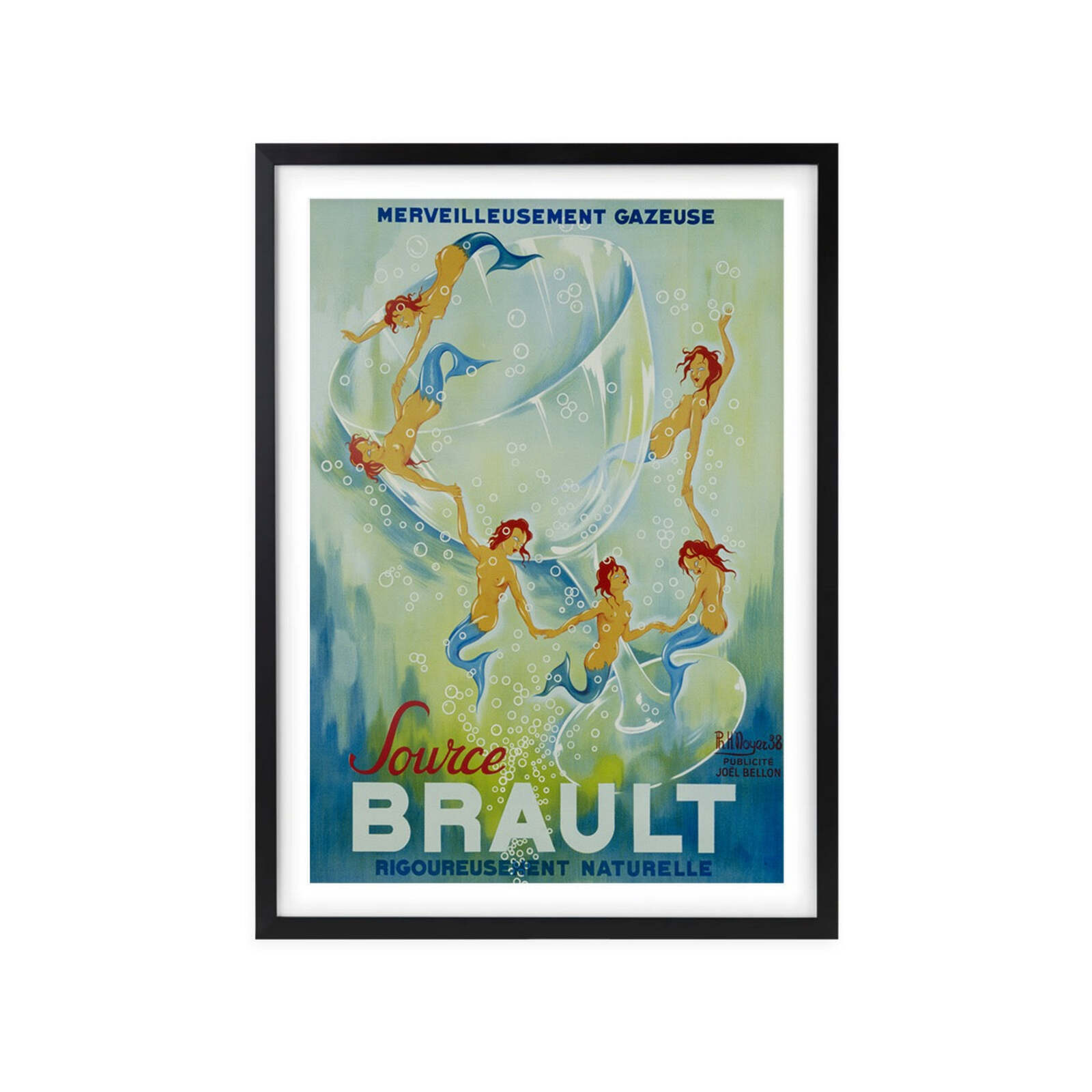 Wall Art's Source Brault Framed A1 Art Print - Bunnings Australia