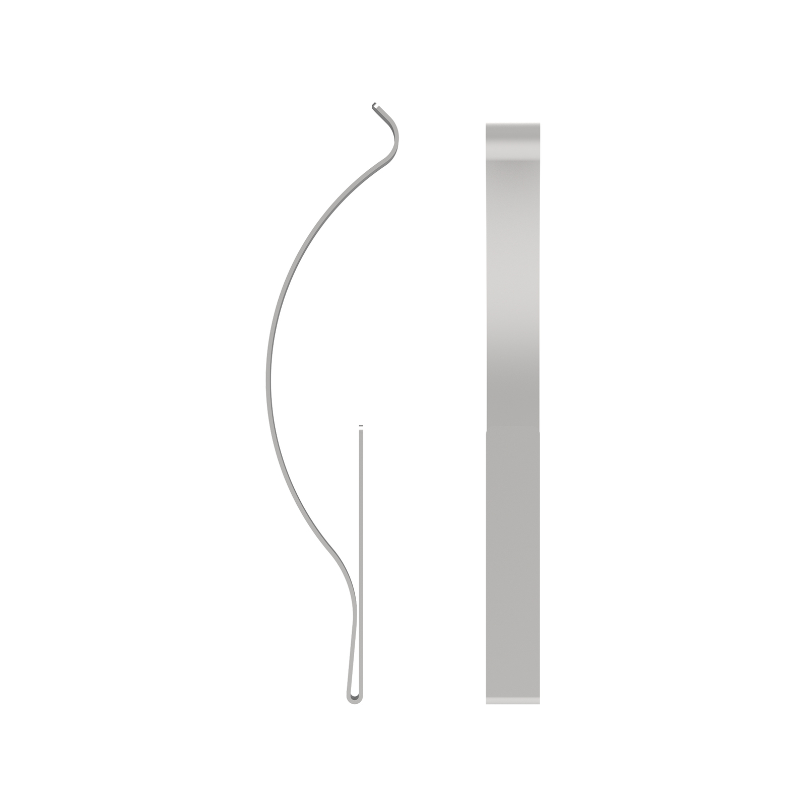 Rolltrak Aluminium Retaining Spring Clip - 4 Pack - Bunnings Australia