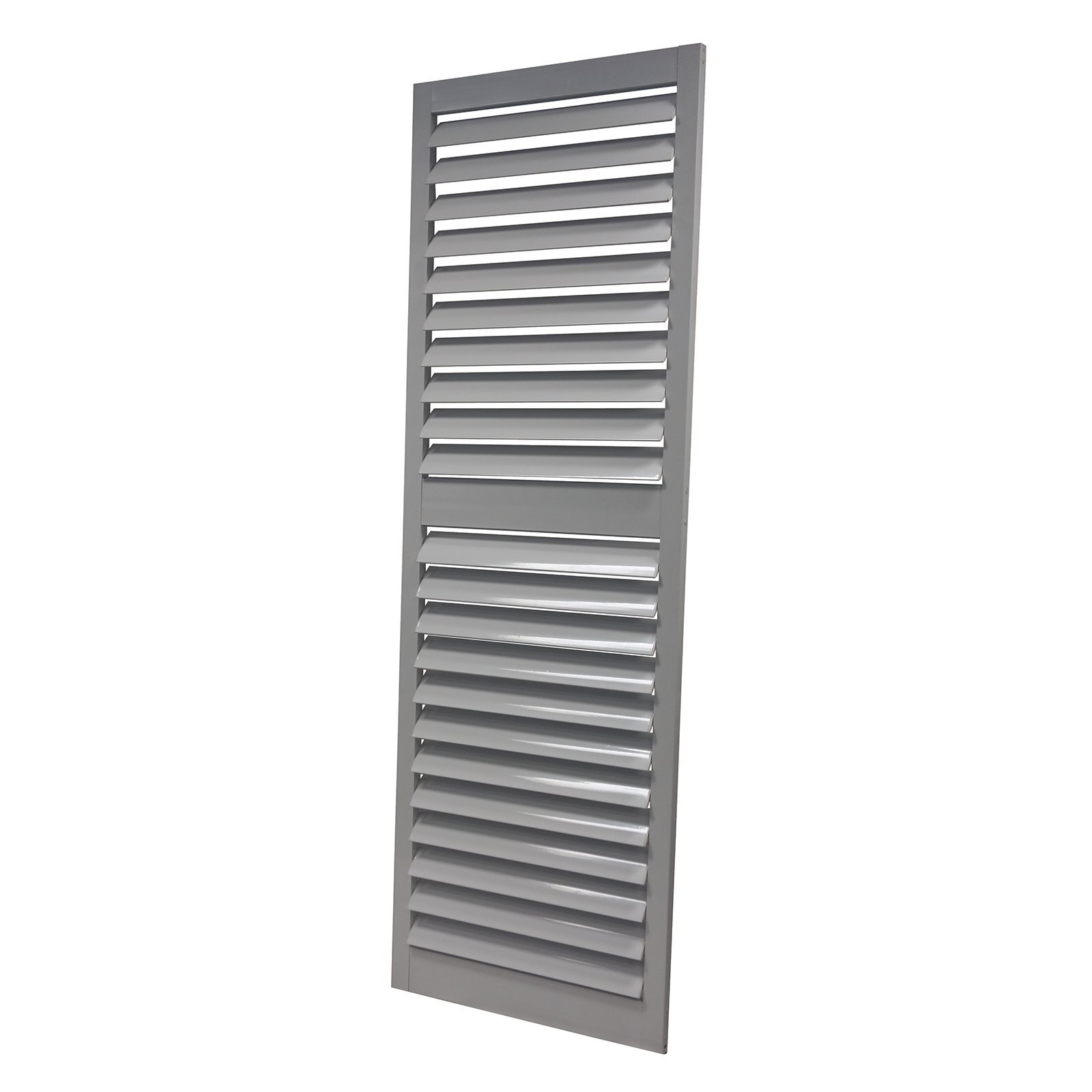 Polar Modular Shutters 2100 x 700mm Exterior Shutter Aluminium Silver ...