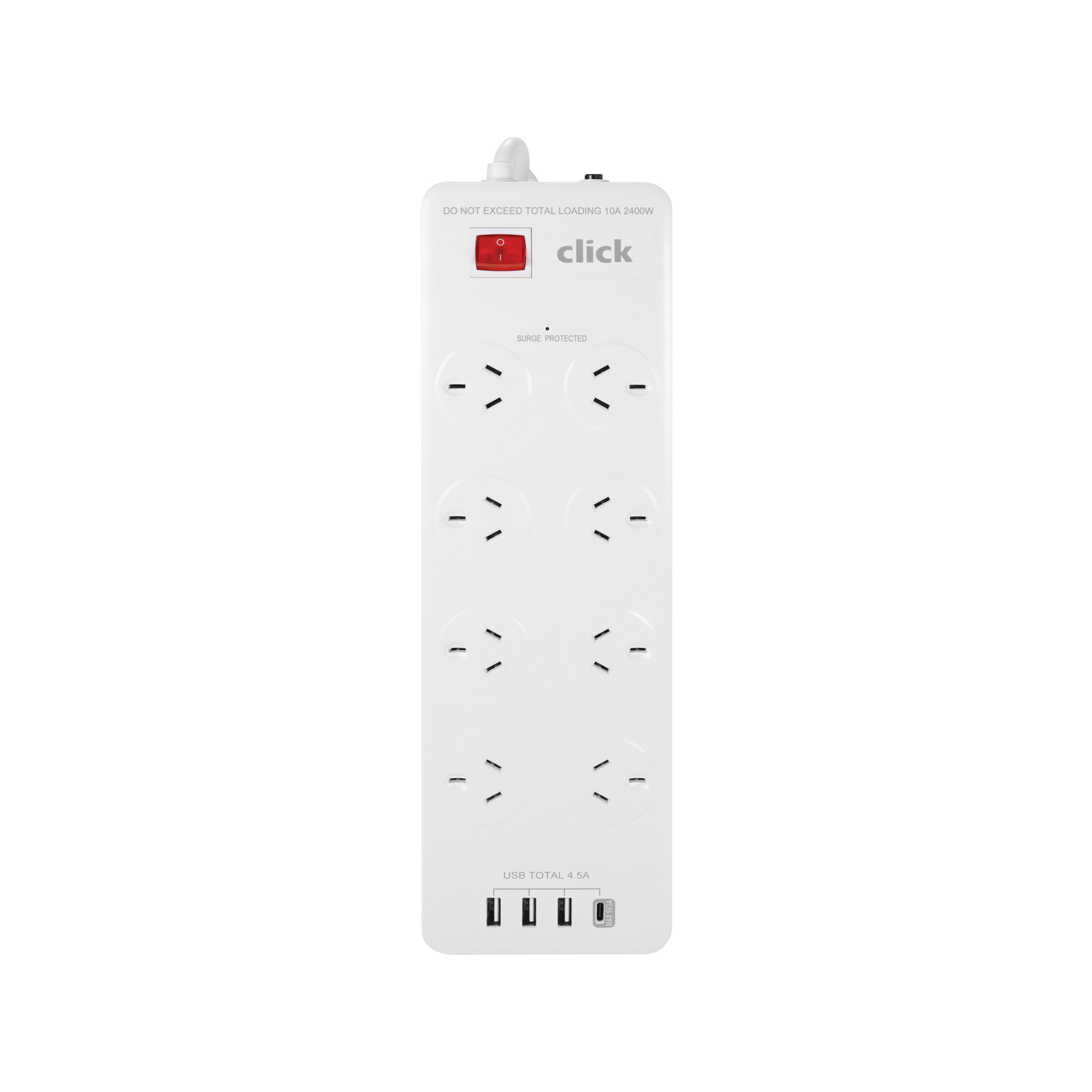 Click 8 Outlet Powerboard Twin Pack - Bunnings Australia