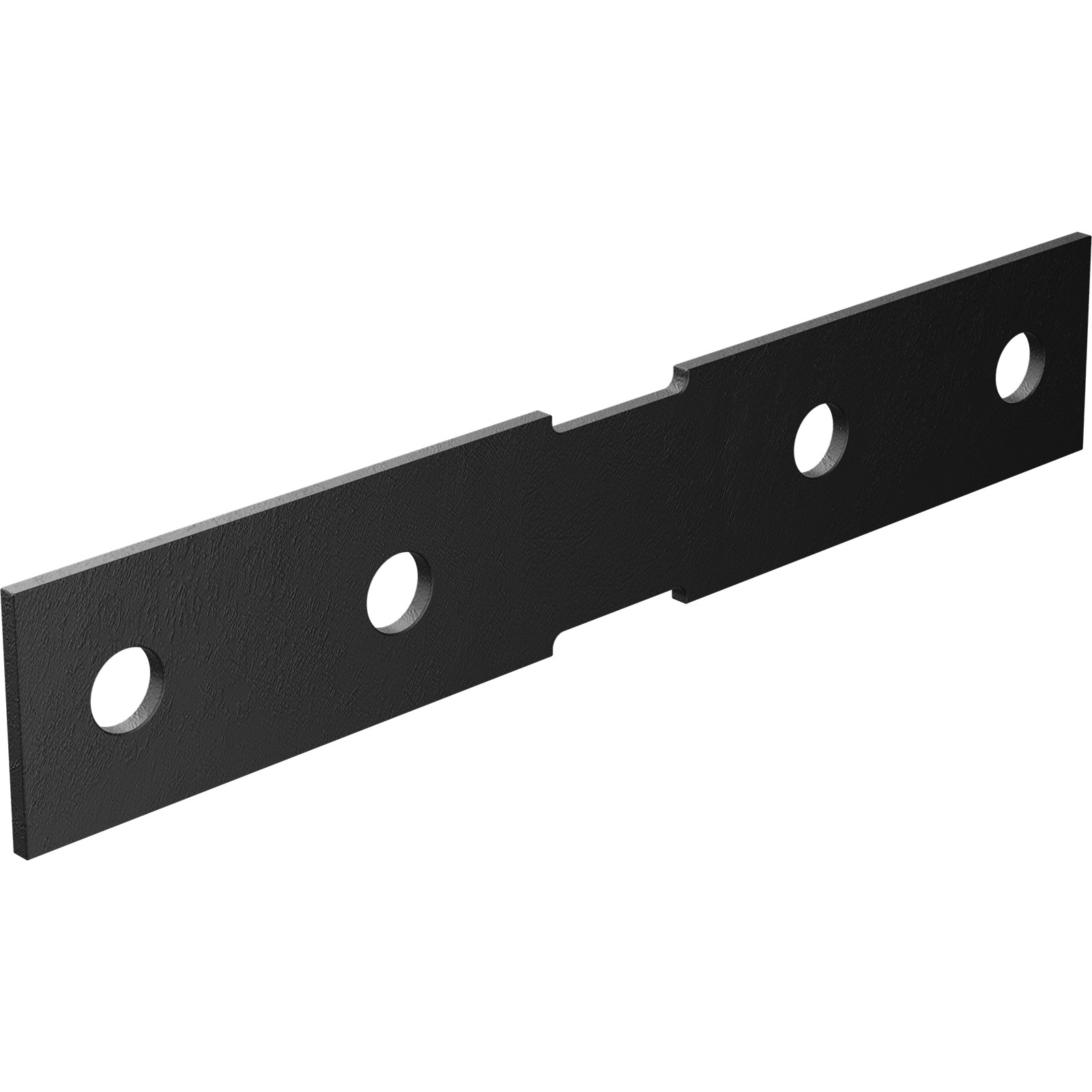 Dunnings 200 x 35 x 3mm Black Heavy Duty Bracket Plate - Bunnings Australia