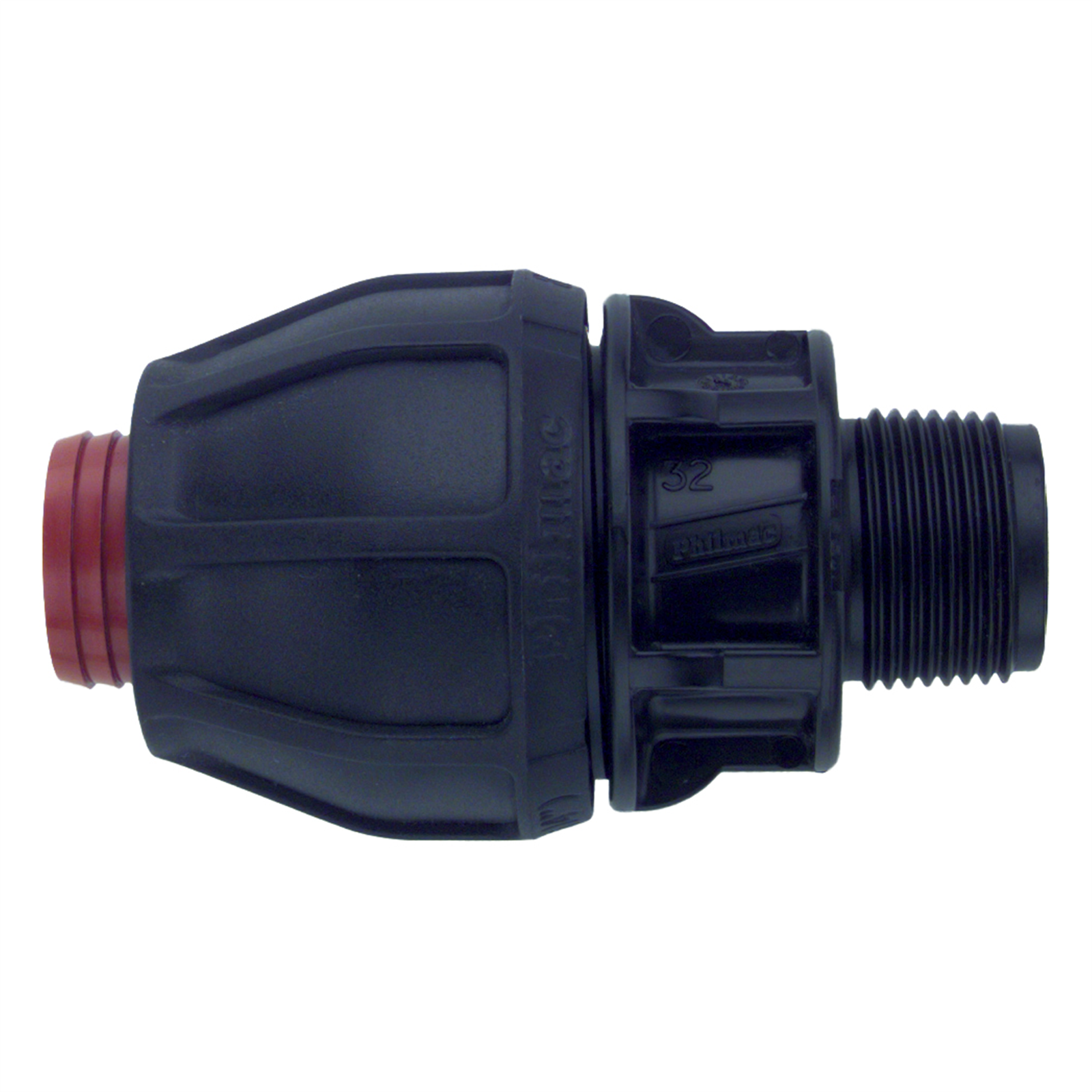 Philmac 2" x 2" Poly x MI BSP Rural End Connector - Bunnings Australia