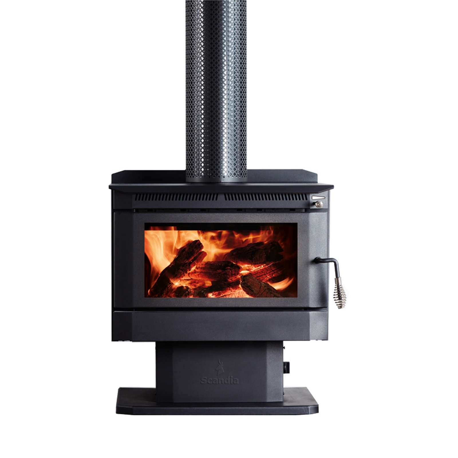 Scandia 200 Warmbrite Indoor Woodfire Heater - Bunnings Australia