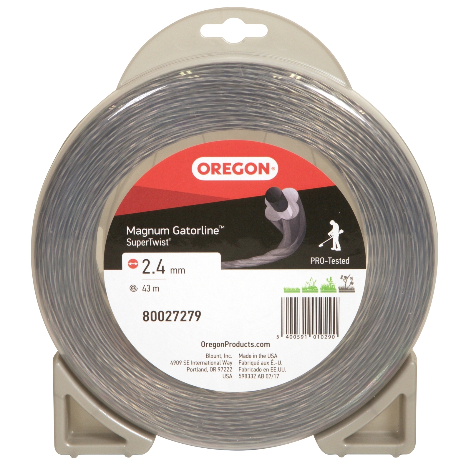 Oregon 2.4mm x 43m Twist Trimmer Gatorline - Bunnings New Zealand