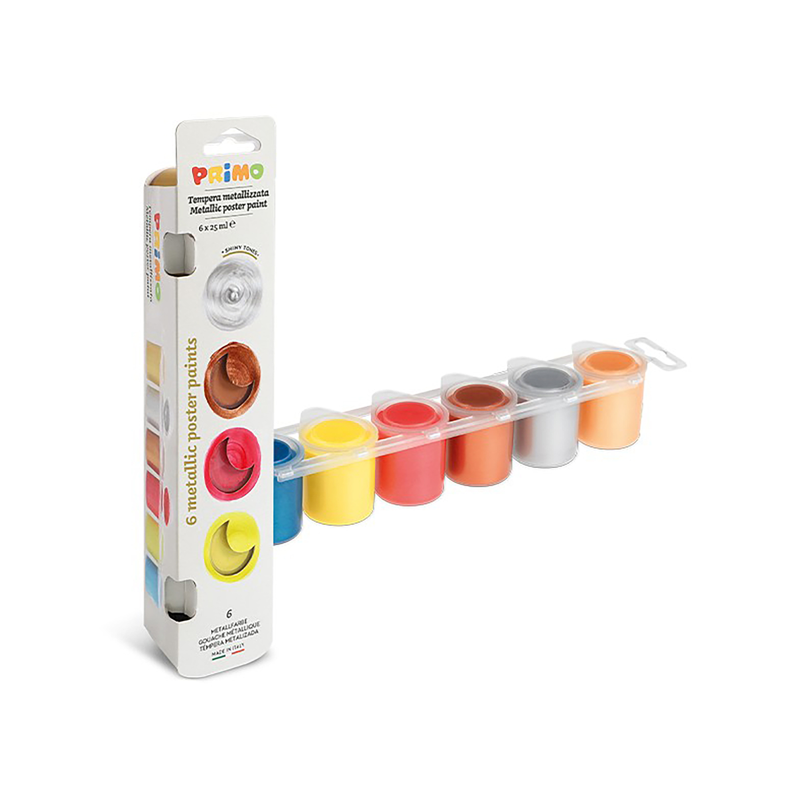 Primo Poster Paint Set Of 6 Metallic - Bunnings New Zealand
