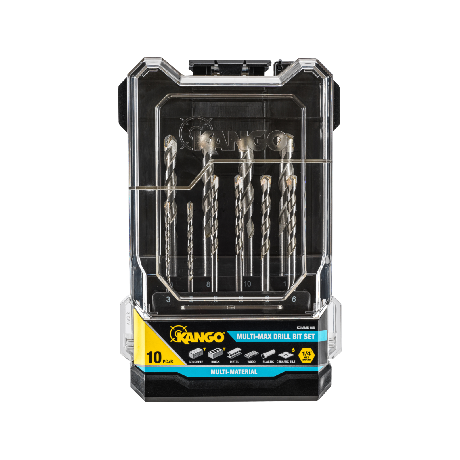 Kango 10 - Piece Multi-Max Multi-Material Drill Bit Set - Bunnings ... Kango 10 - Piece Multi-Max Multi-Material Drill Bit Set - Bunnings ...