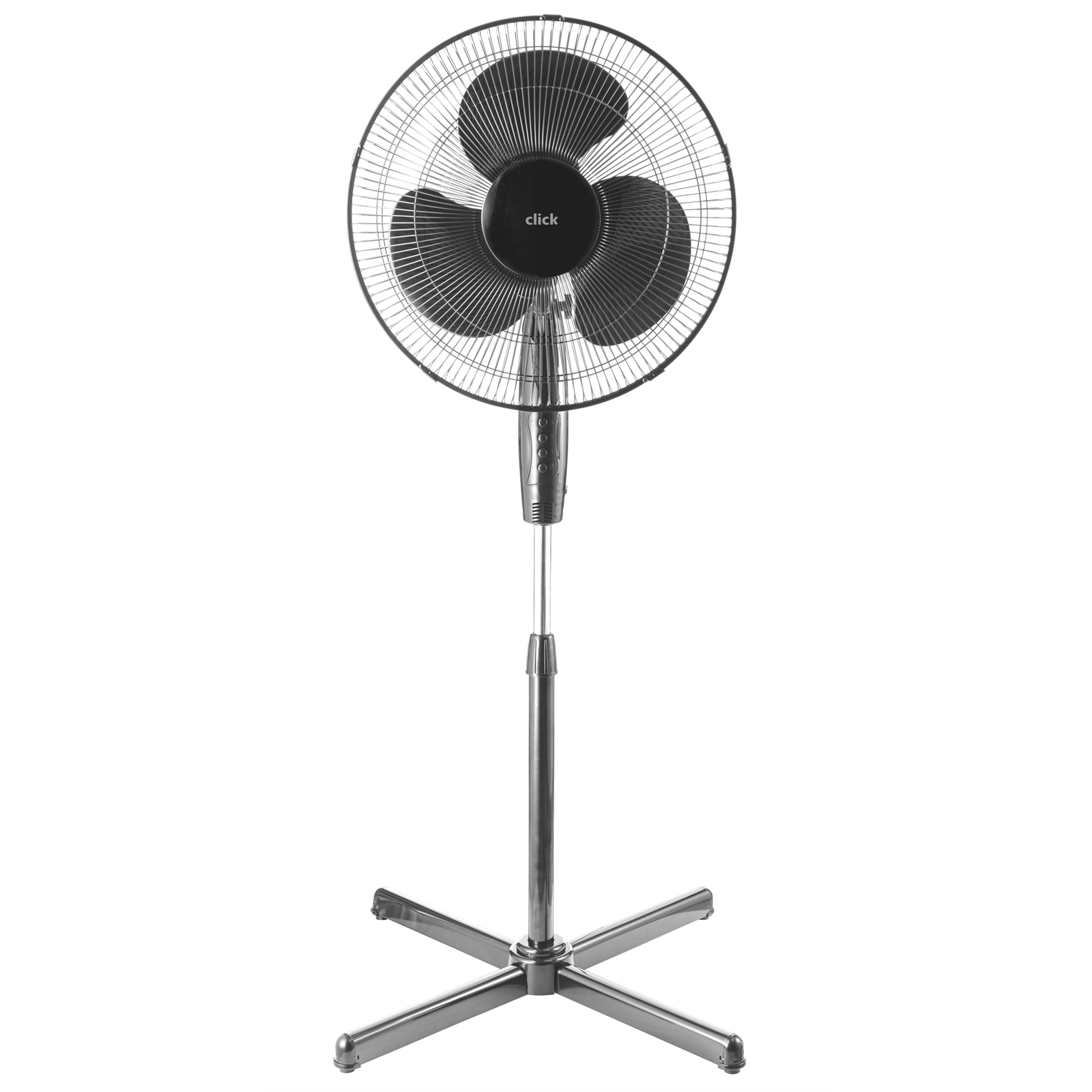 Click 40cm Black Pedestal Fan - Bunnings New Zealand