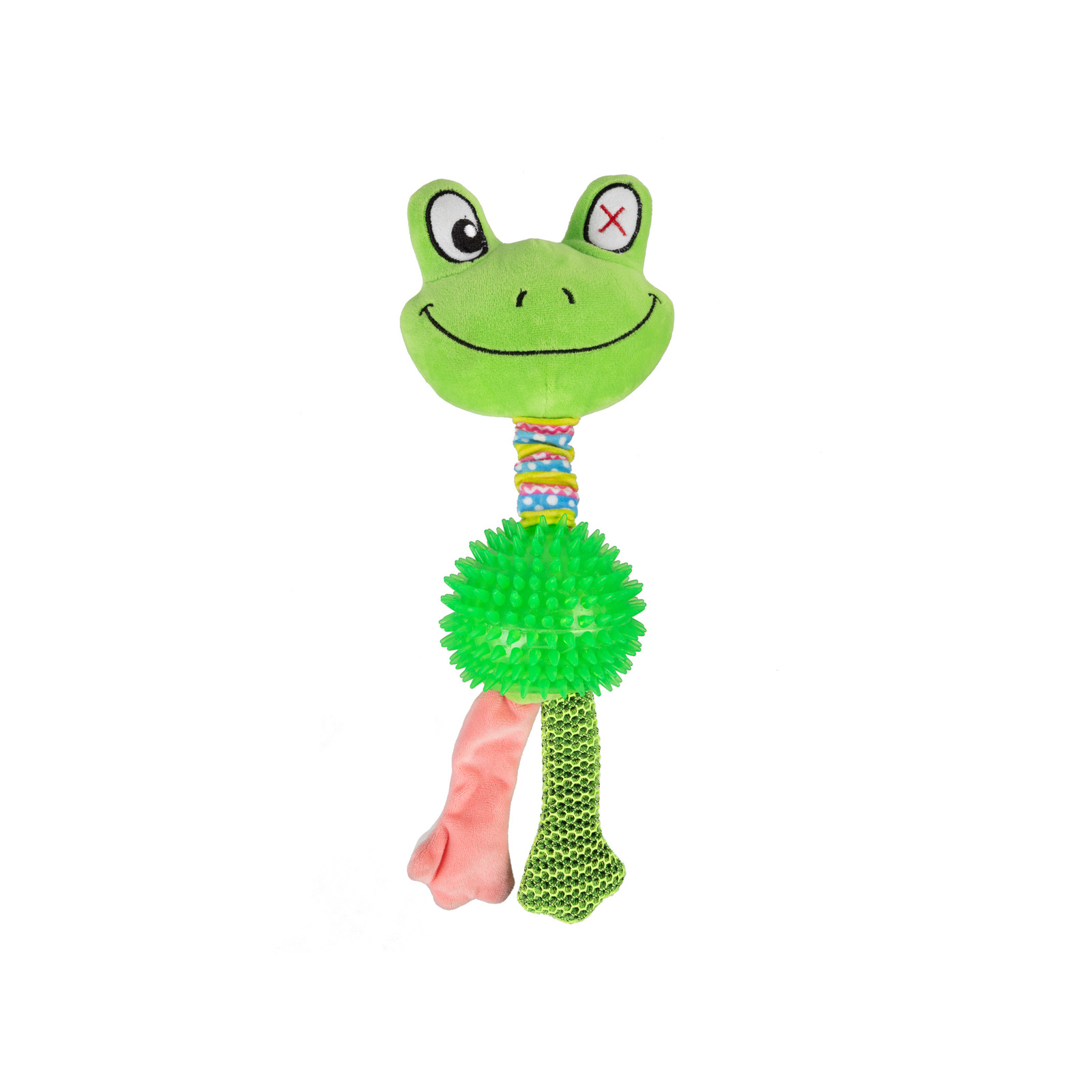 Happy Tails Spike Frog Tug Toy - Bunnings Australia