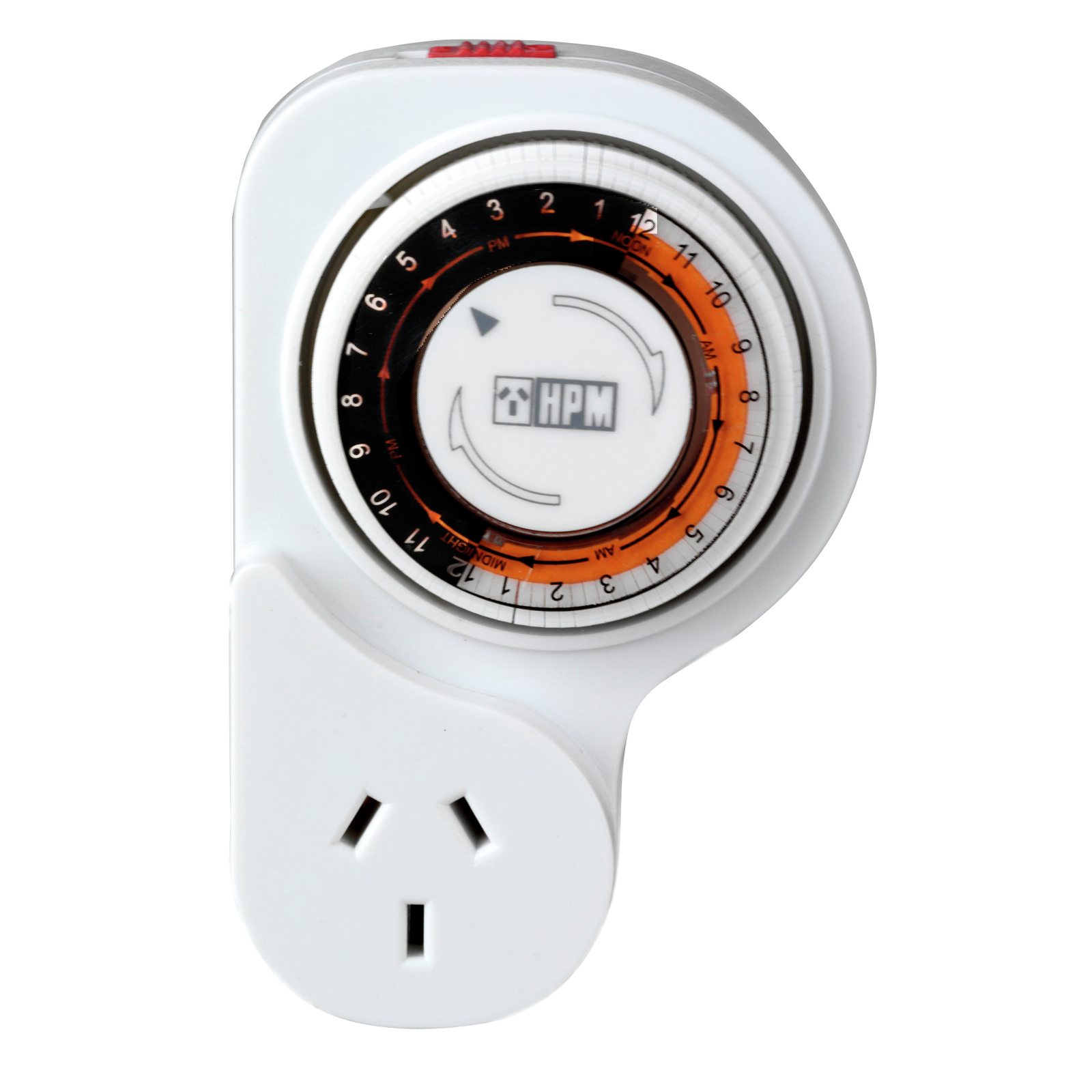 HPM 24hr Analog Timer with Offset Double Pole - Bunnings Australia