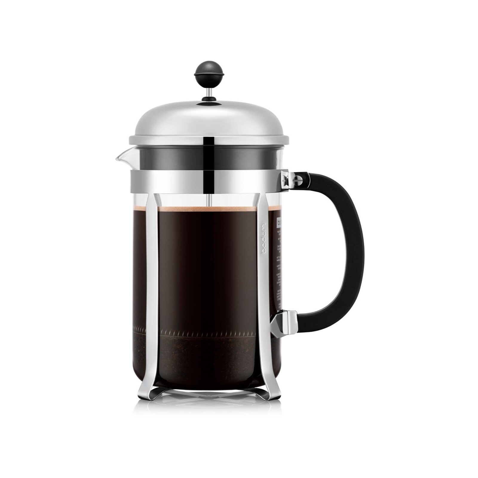 Bodum 1.5 L Shiny CHAMBORD French press coffee maker, 12 cup, 1.5 l, 51 ...