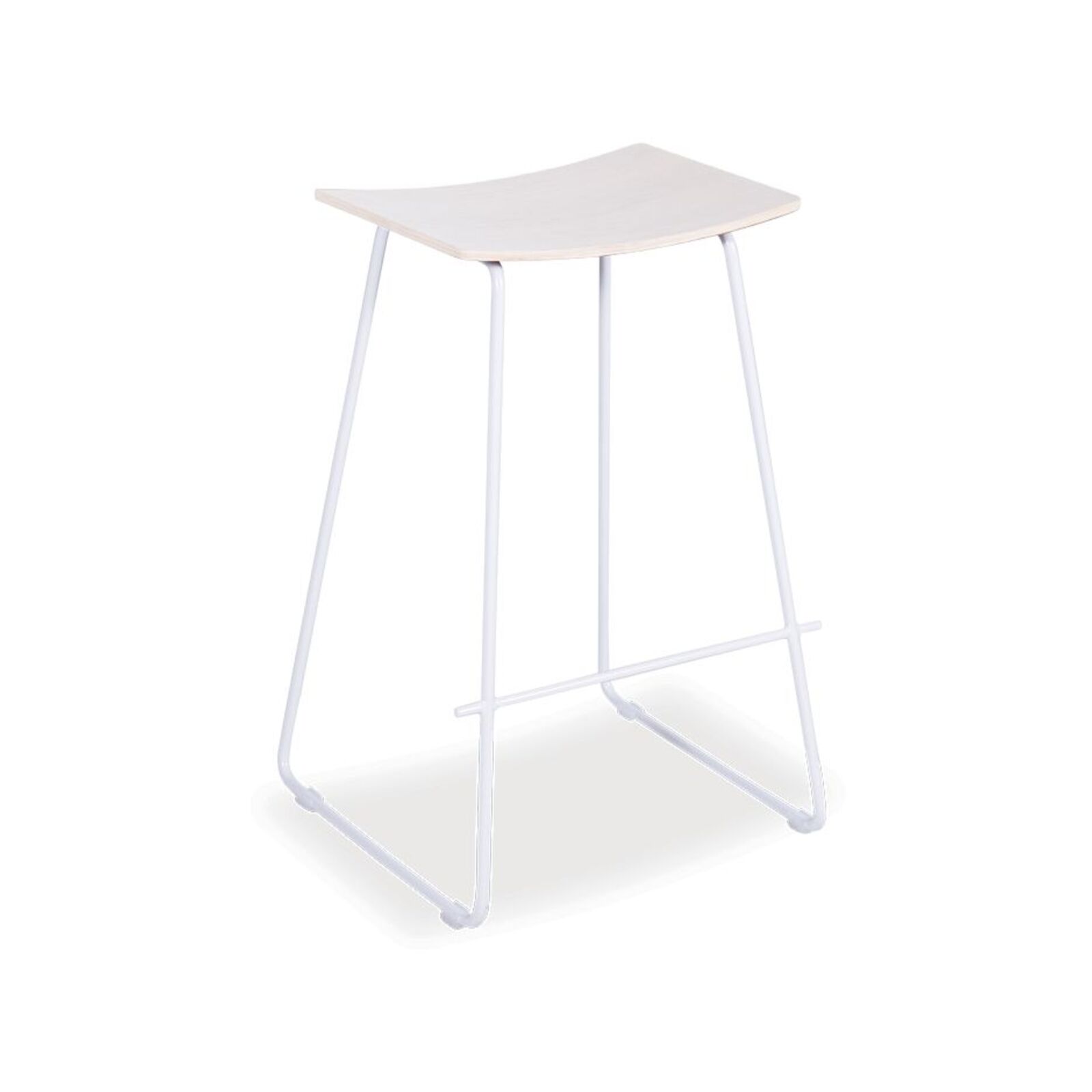 Hudson Stool - White - Bunnings Australia