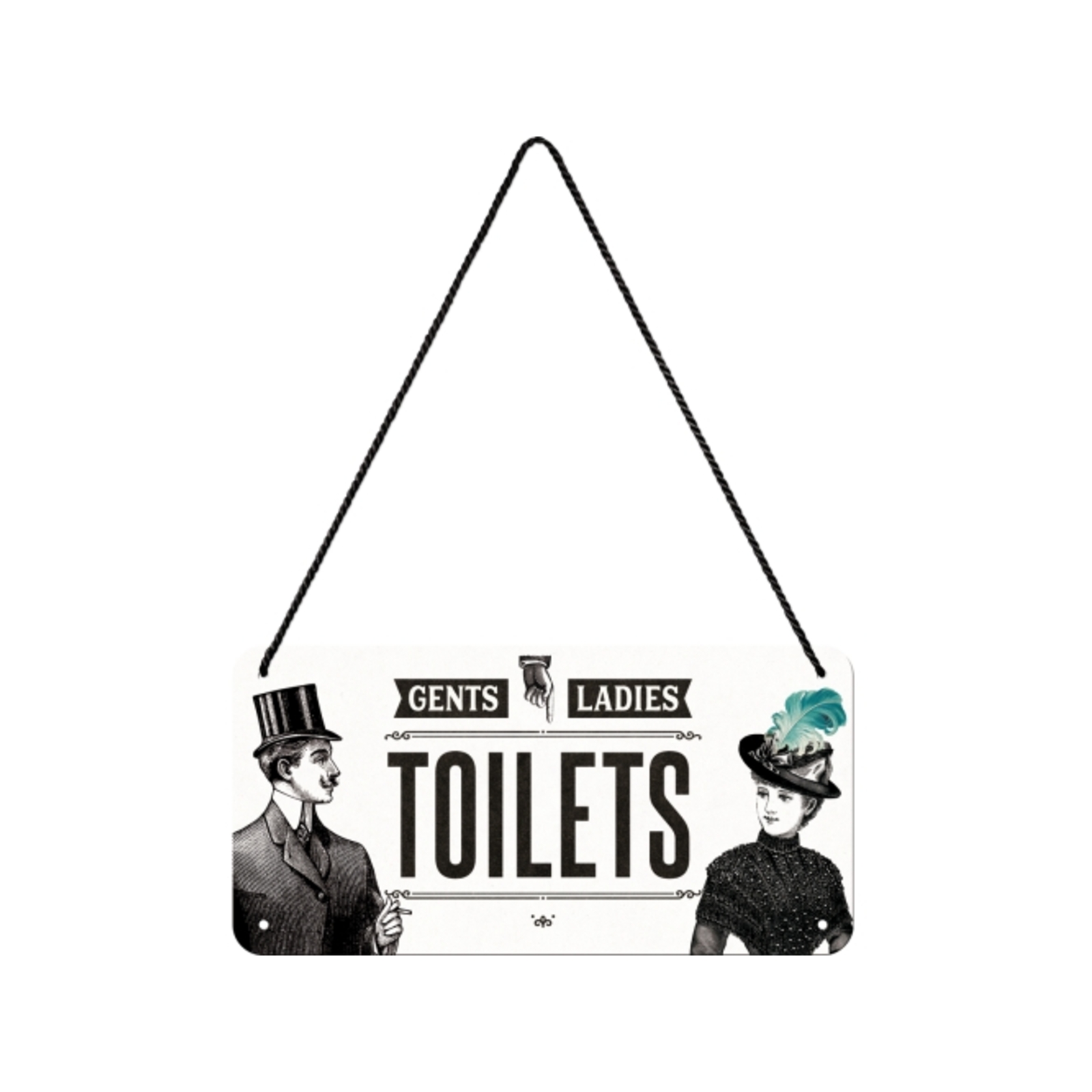 Nostalgic-Art Hanging Sign Toilet - Bunnings Australia