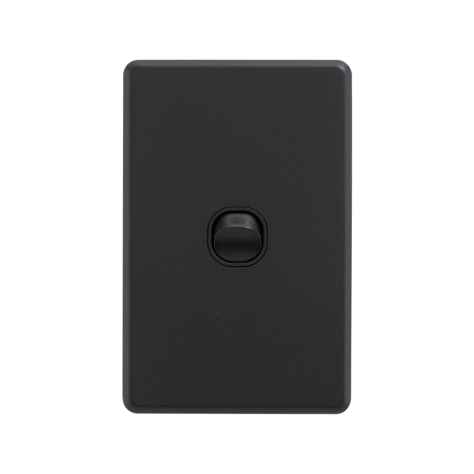 DETA X6 Black Matte Single Vertical Switch - Bunnings Australia