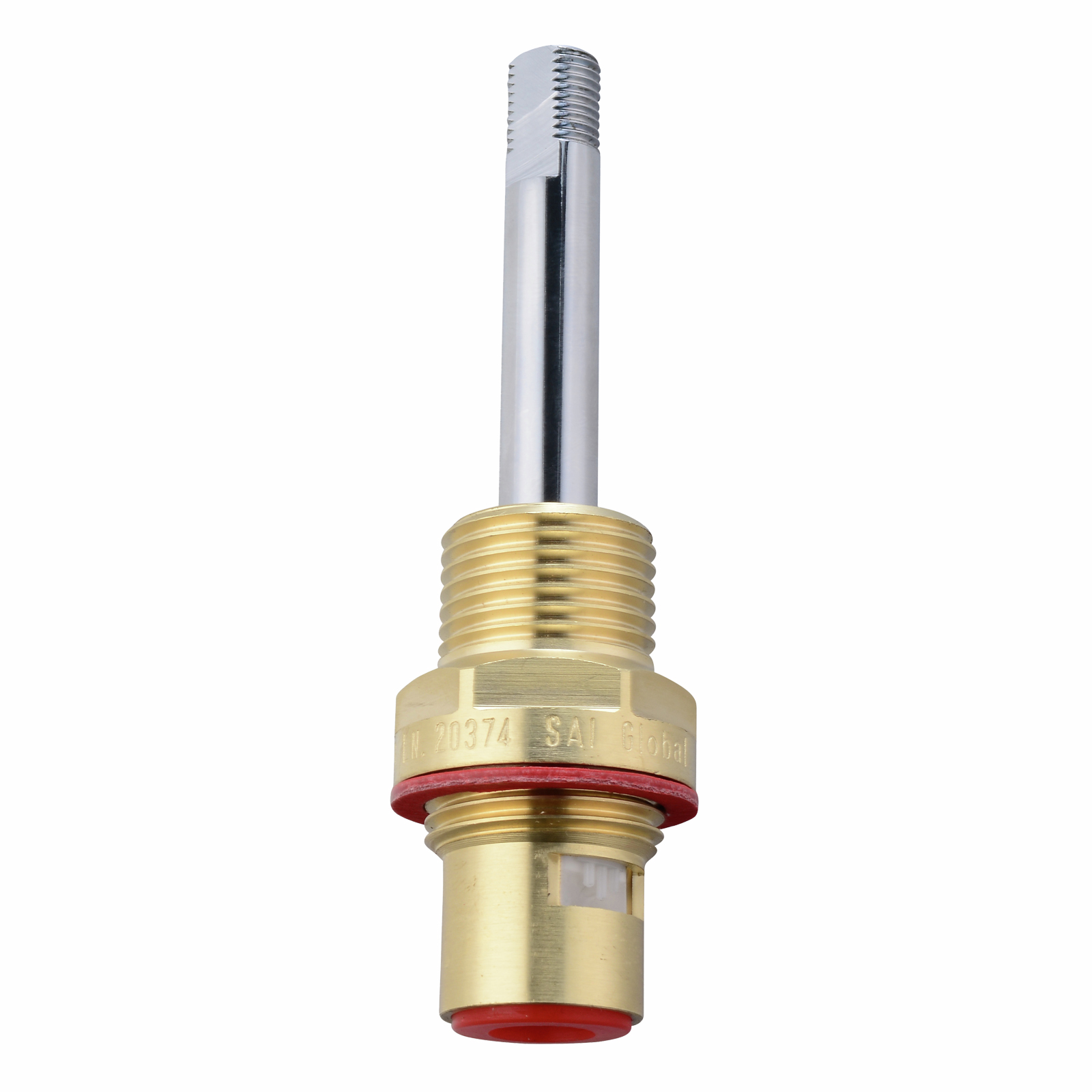 Shaw & Mason 1/4 Turn Anti Clockwise Chrome Ceramic Disc Basin Spindle ...