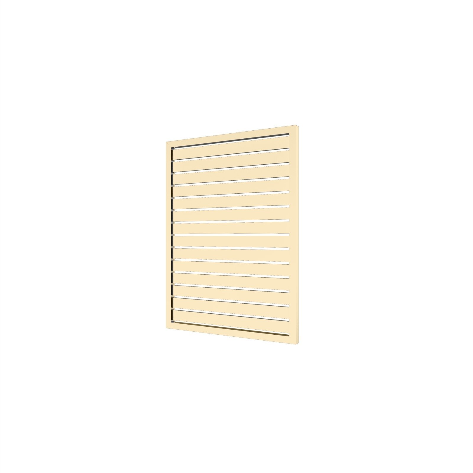 Protector Aluminium 900 x 1200mm Welded 65 x 16mm Slat Panel - Primrose ...