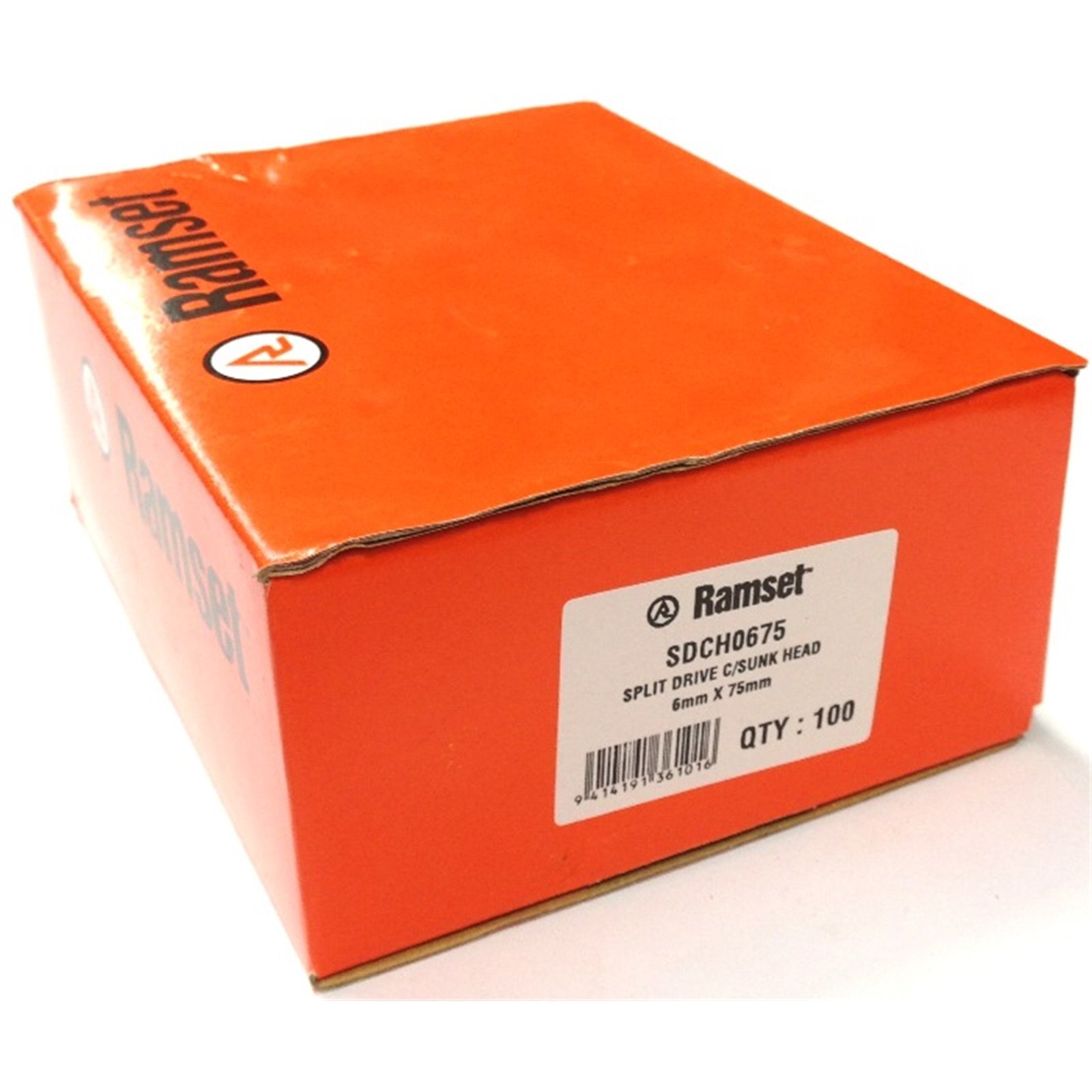 Ramset Split Drive Countersunk 6 X 75mm ZP 100pk - Bunnings New Zealand
