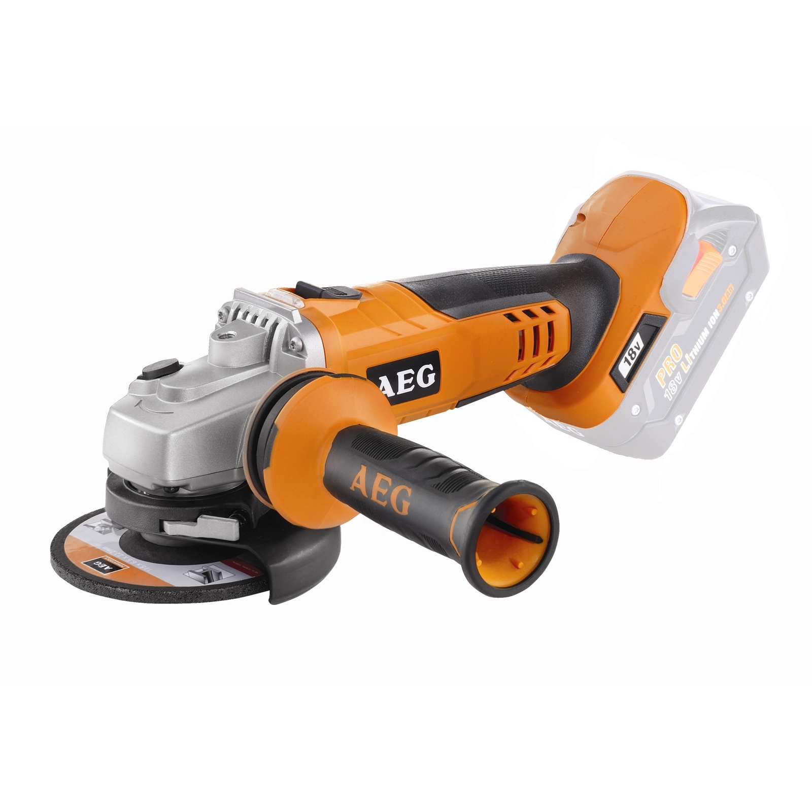 AEG 18V 125mm Angle Grinder - Skin Only - Bunnings New Zealand