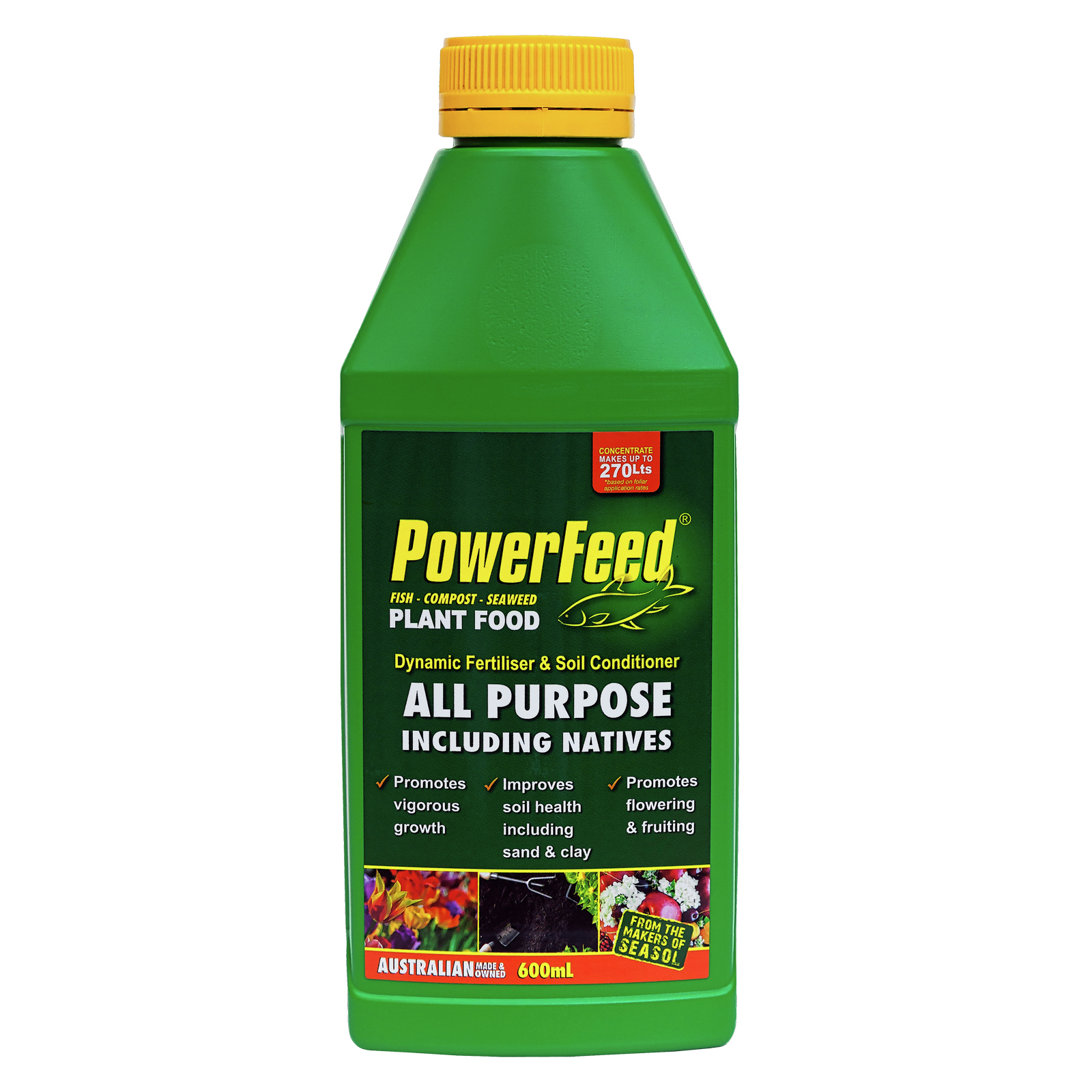 PowerFeed 600mL Fertiliser Liquid Concentrate - Bunnings Australia