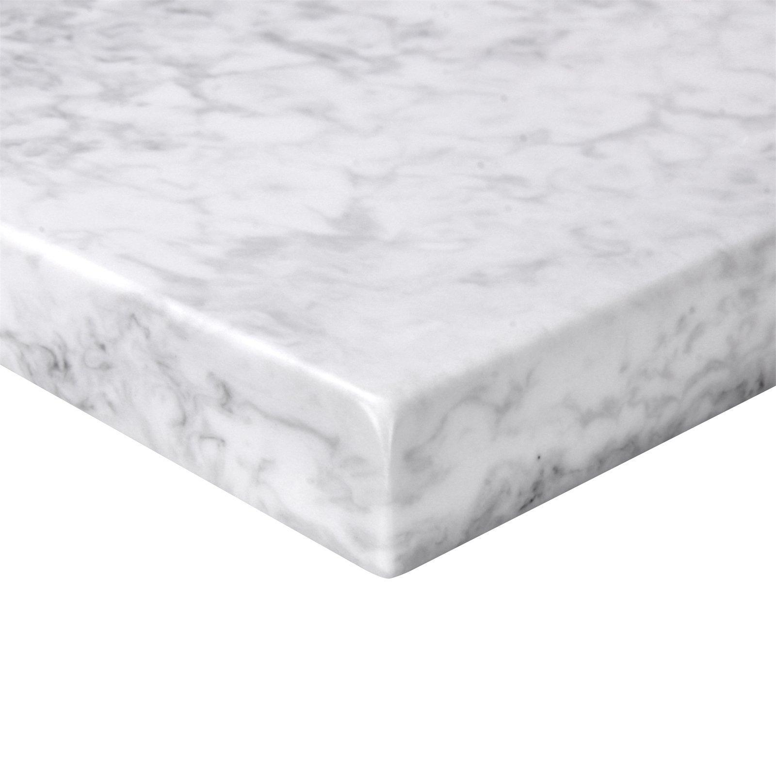 Think Benchtops 20mm Vena Cloud Solid Custom Benchtop - Bunnings Australia