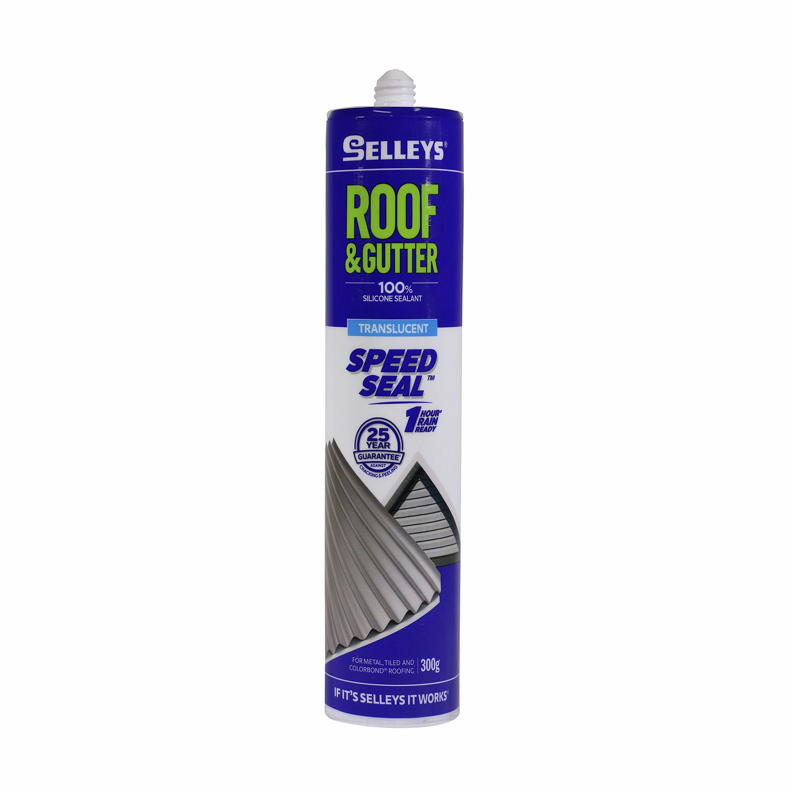 Selleys 300g Clear Roof And Gutter Silicone Waterproof Sealant ...