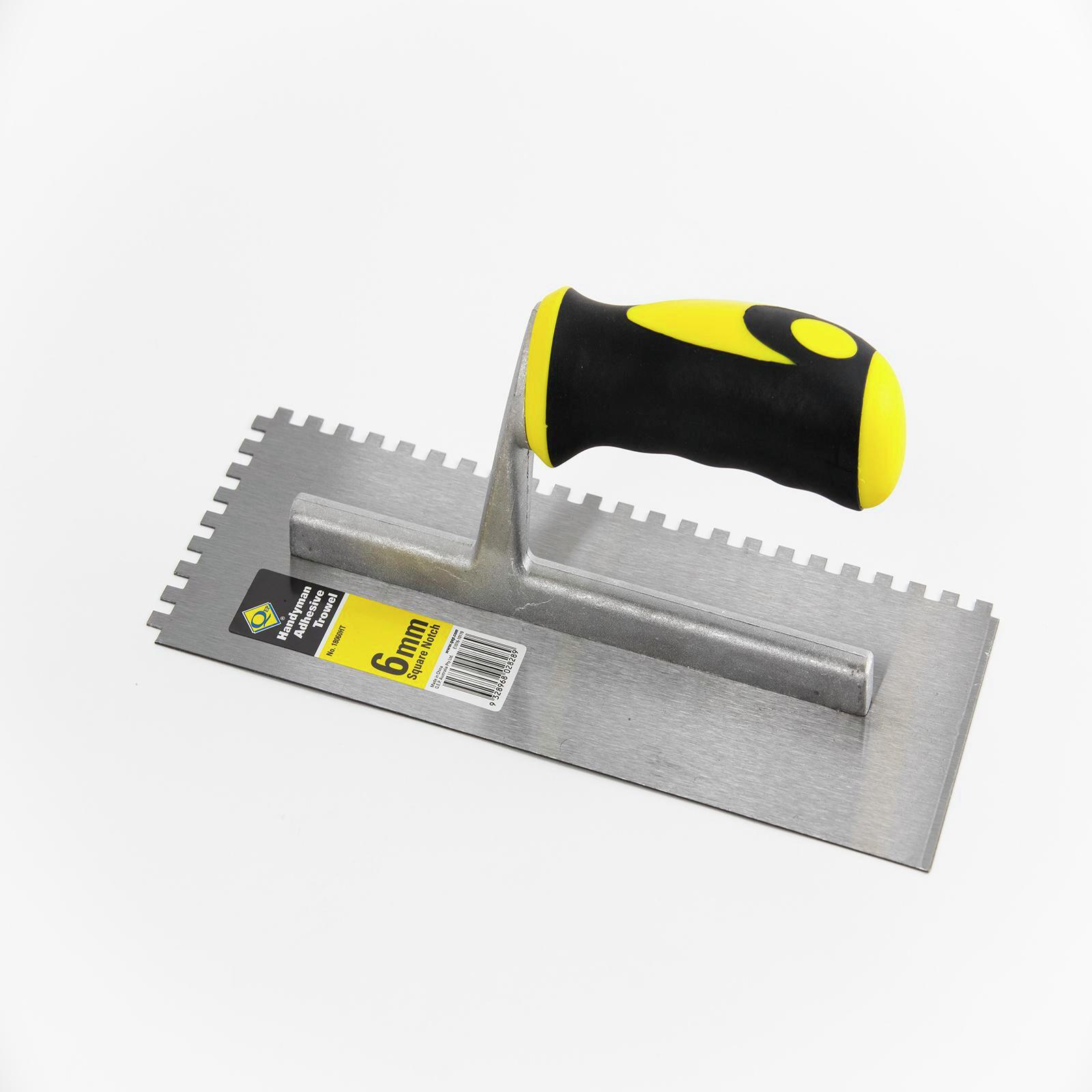 QEP 6mm Square Notch Handyman Adhesive Trowel - Bunnings Australia