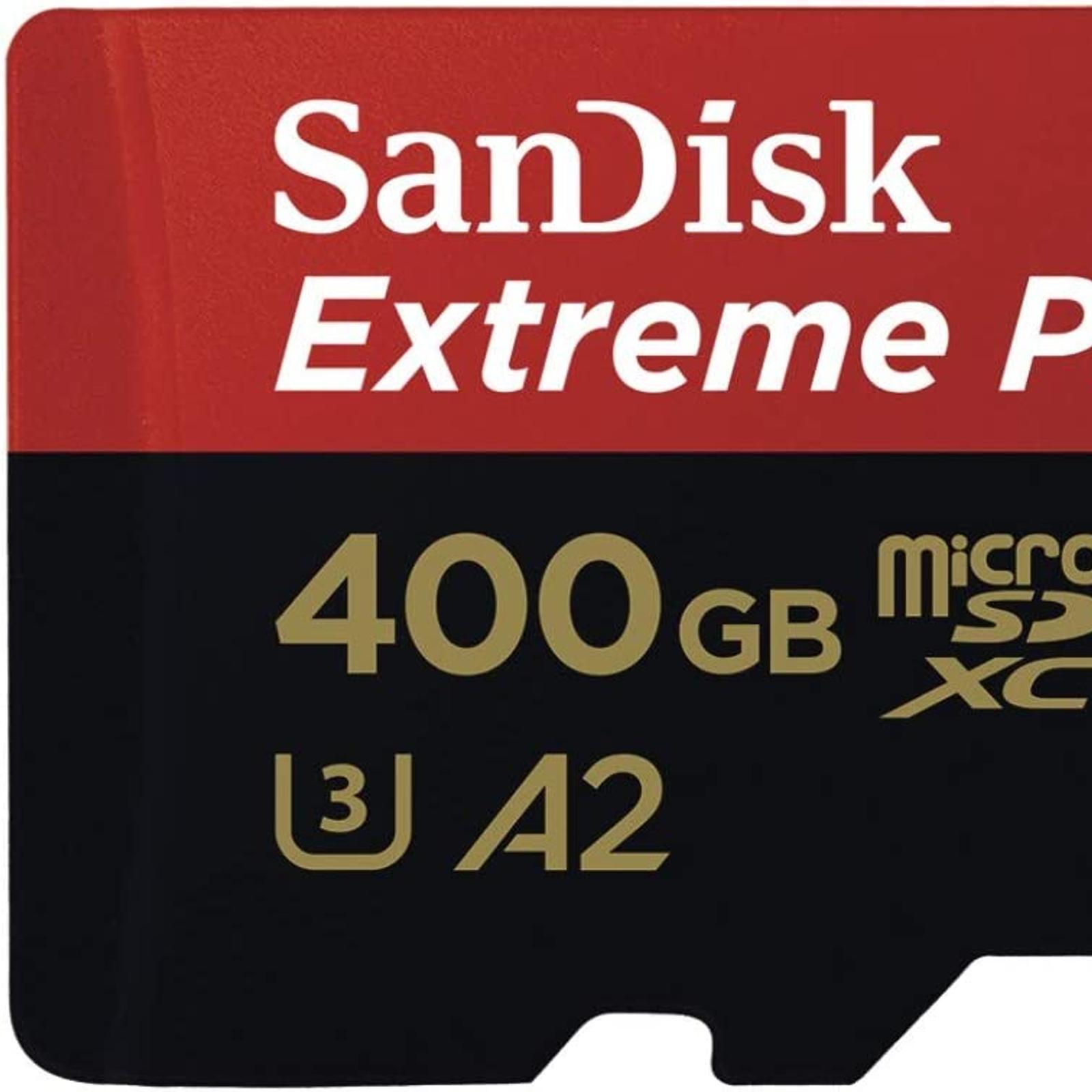 SanDisk Extreme Pro Micro SD 400GB Card 4K UHD A1 A2 170MB/s - Bunnings ...