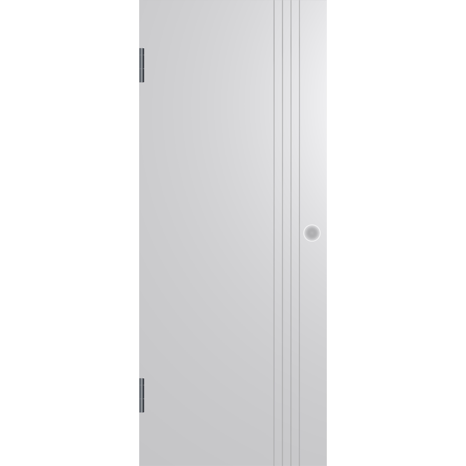 Hume 2040 x 820 x 35mm Internal Door Primed MDF Accent Prehung HO HAG9 ...