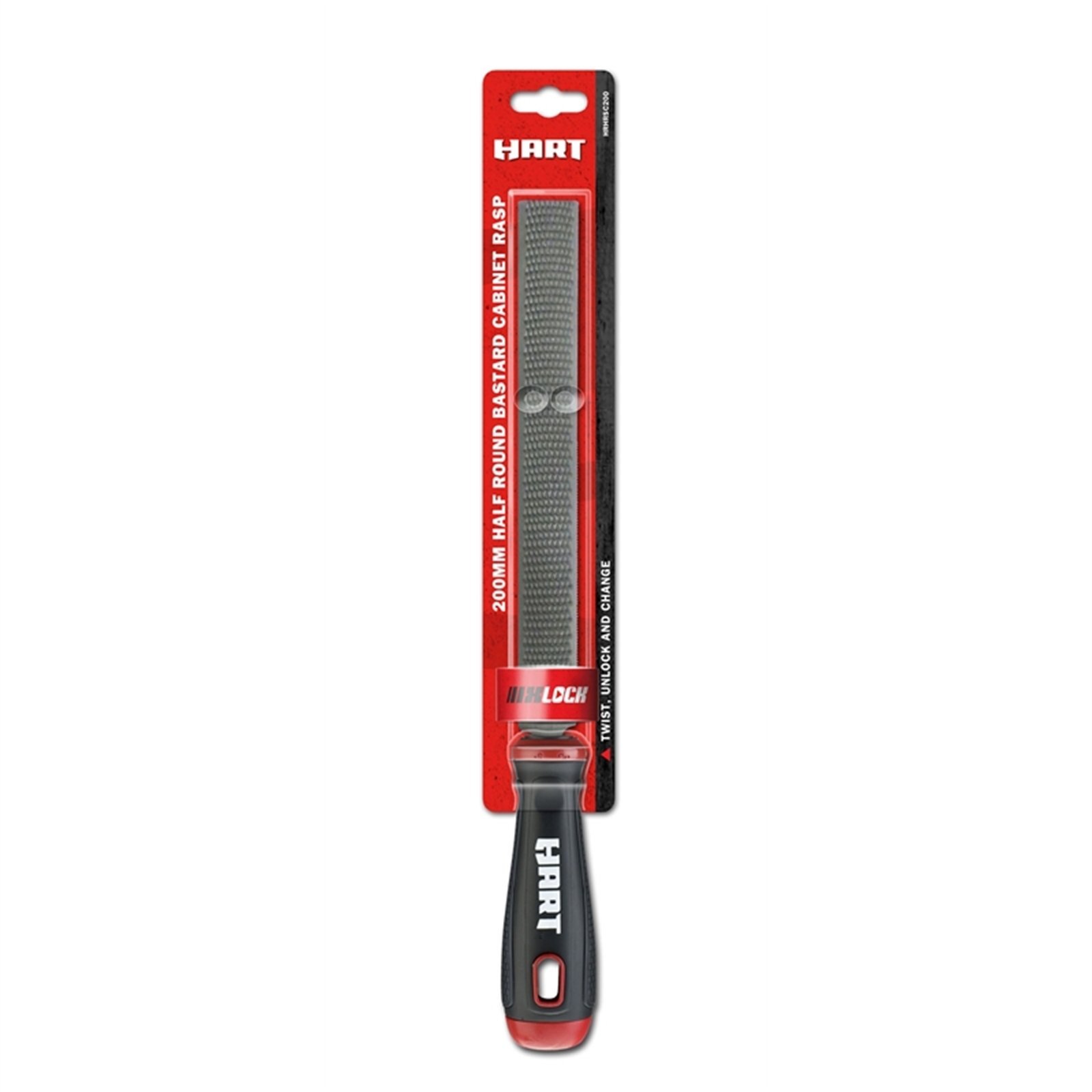 Hart Half Round Single Cut Cabinet Rasp 200mm - Bunnings New Zealand
