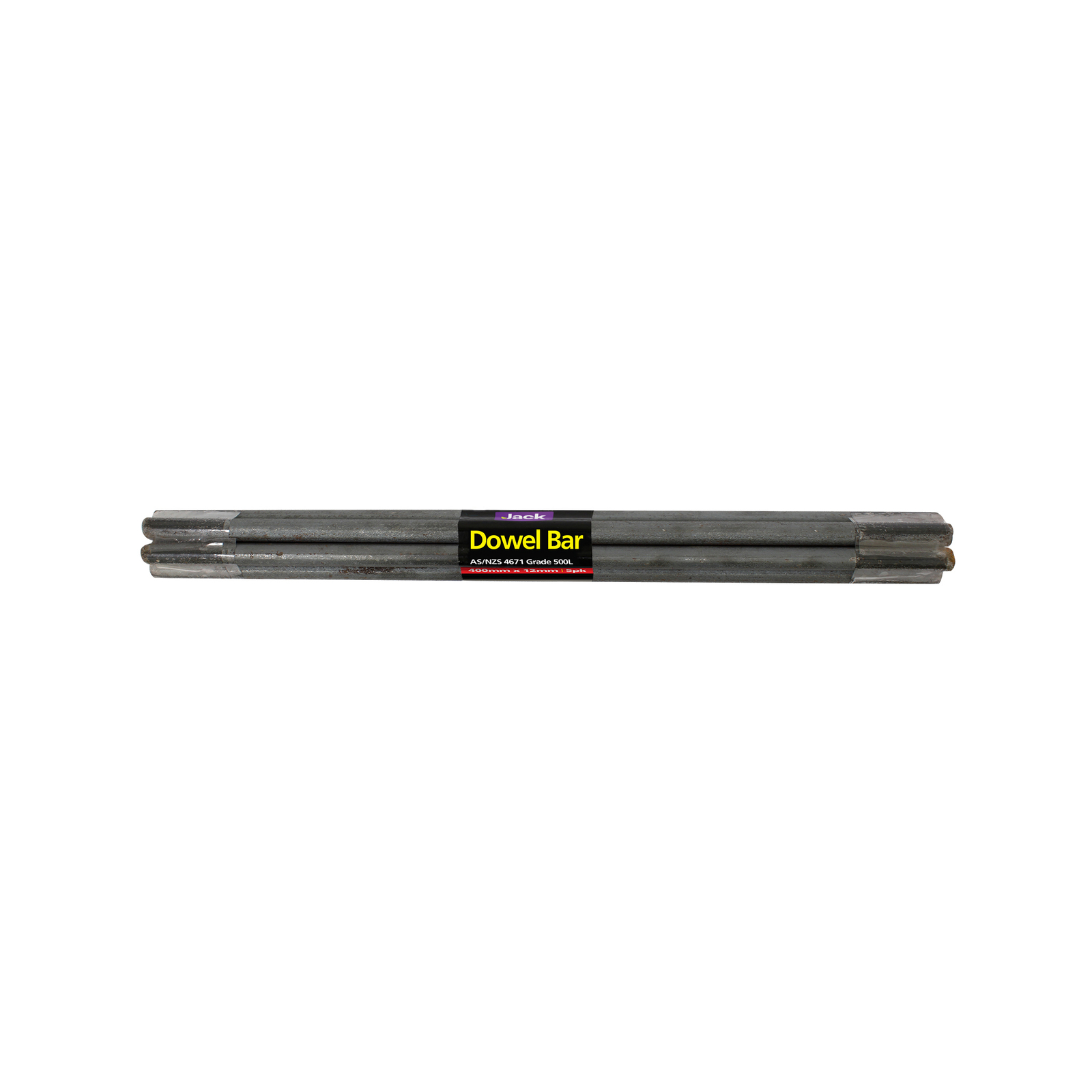 Jack 12 x 400mm Reinforcing Dowel Bar - 5 Pack - Bunnings Australia