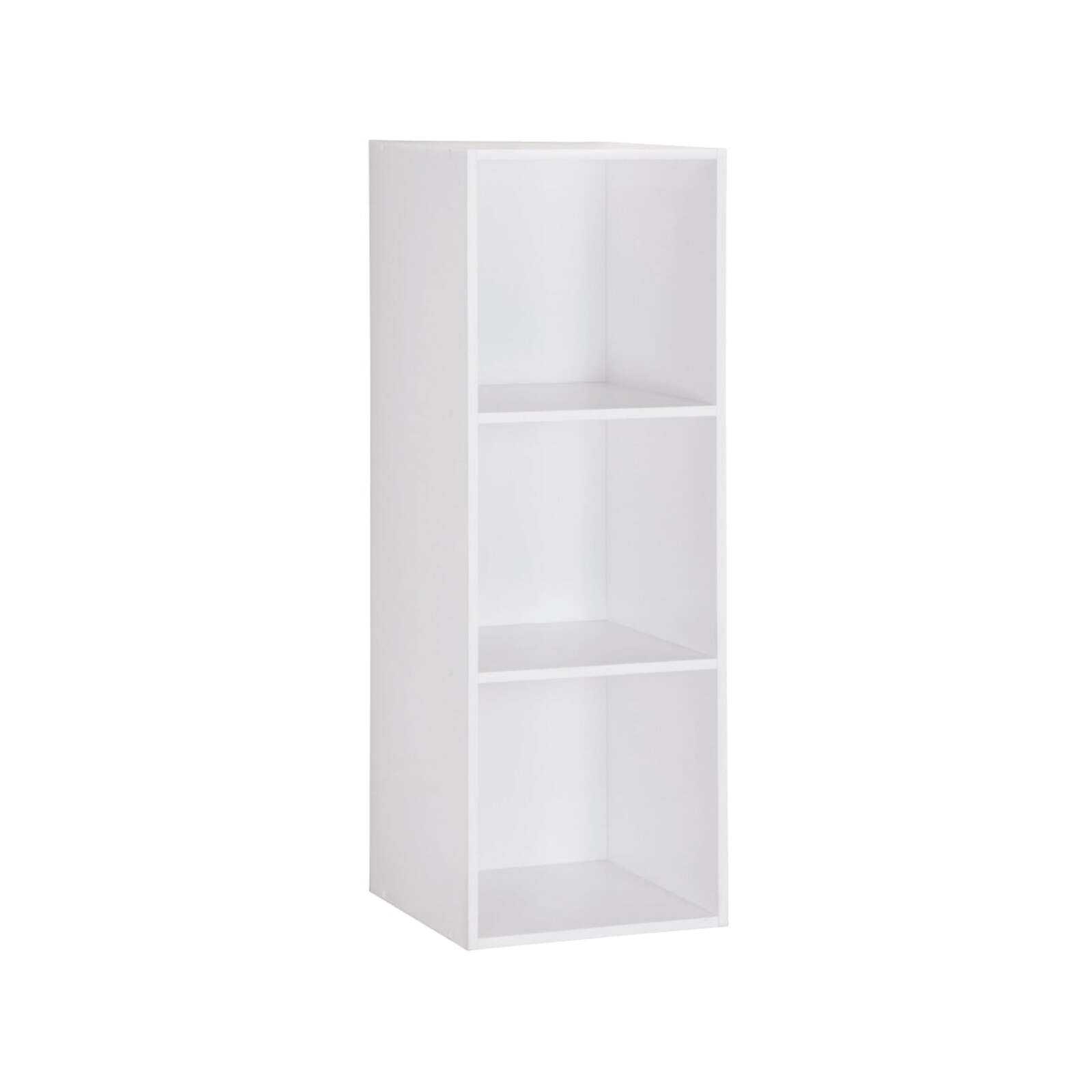 Cillian Modern 3-Tier Bookcase Display Cube Sheving - White - Bunnings ...