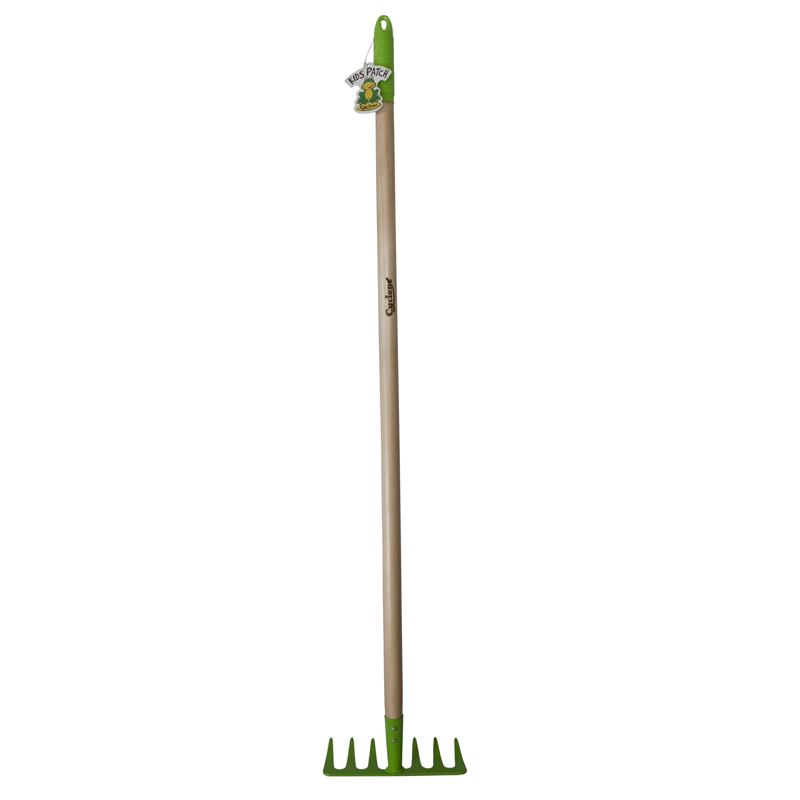 Cyclone Kids Patch Long Handle Garden Rake - Bunnings Australia