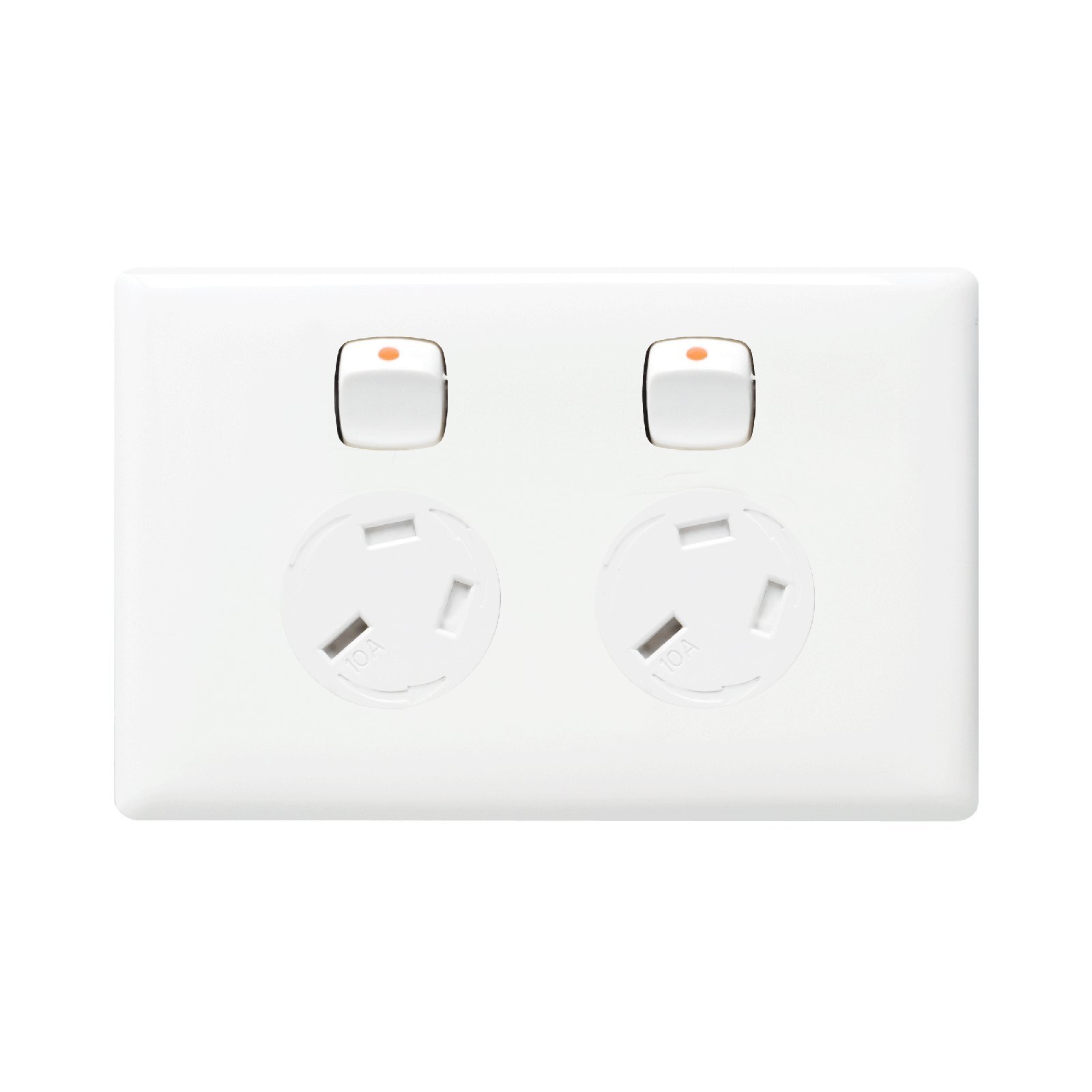 HPM LINEA Double Powerpoint with Shutters - Bunnings Australia