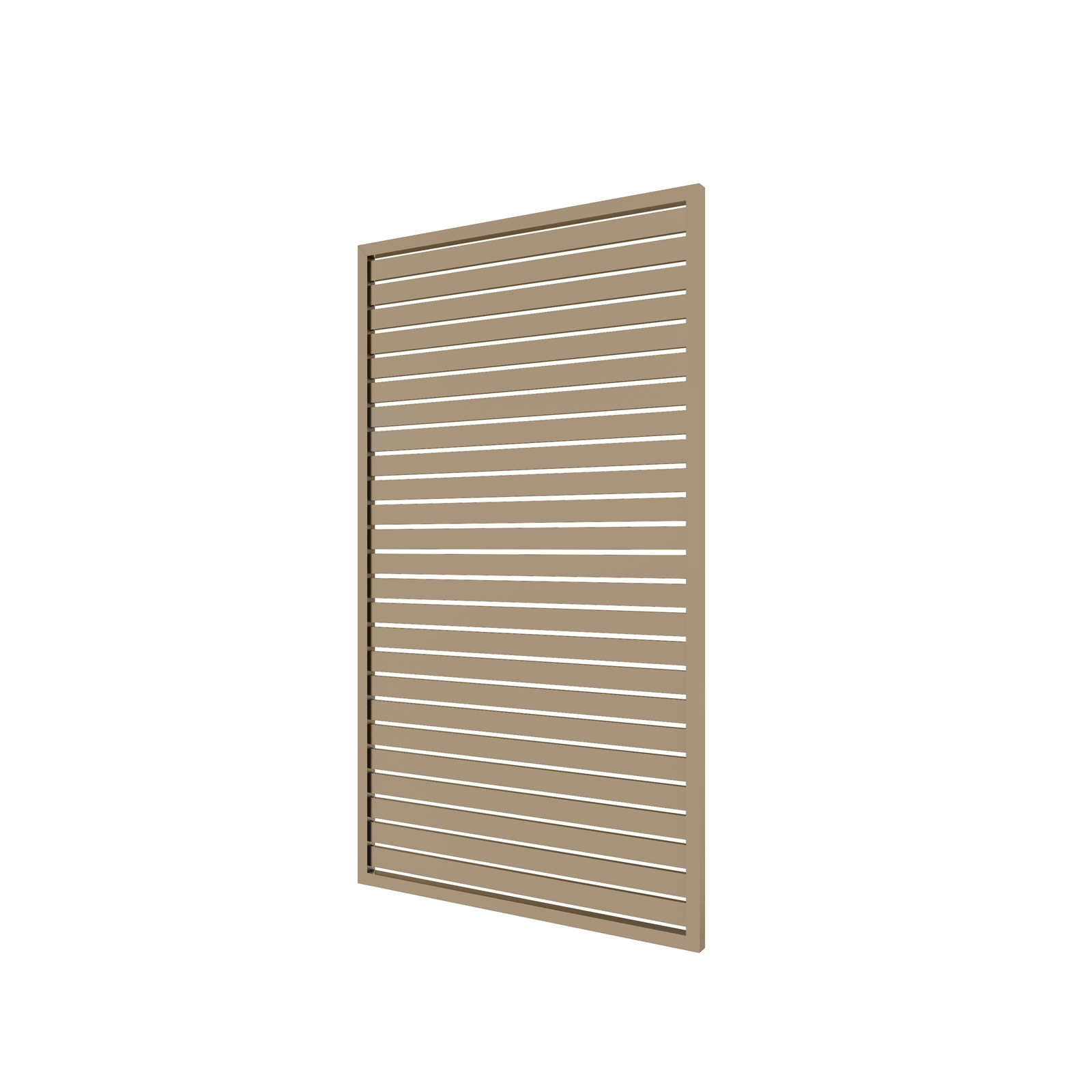 Protector Aluminium 1200 x 2100mm Welded 65 x 16mm Slat Panel ...