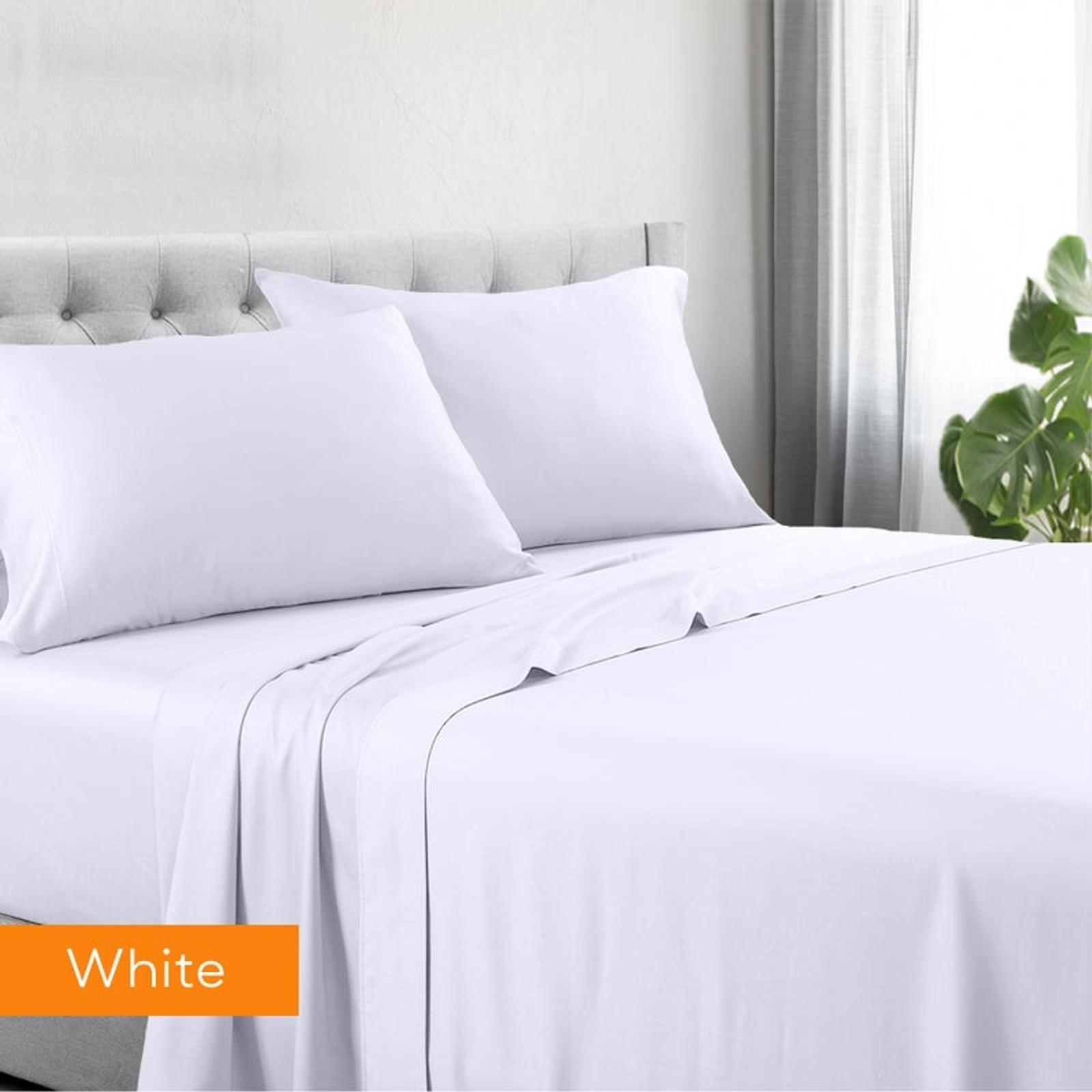 1200TC Premium Hotel Quality Pure Cotton Rich Sheet Set | Double ...
