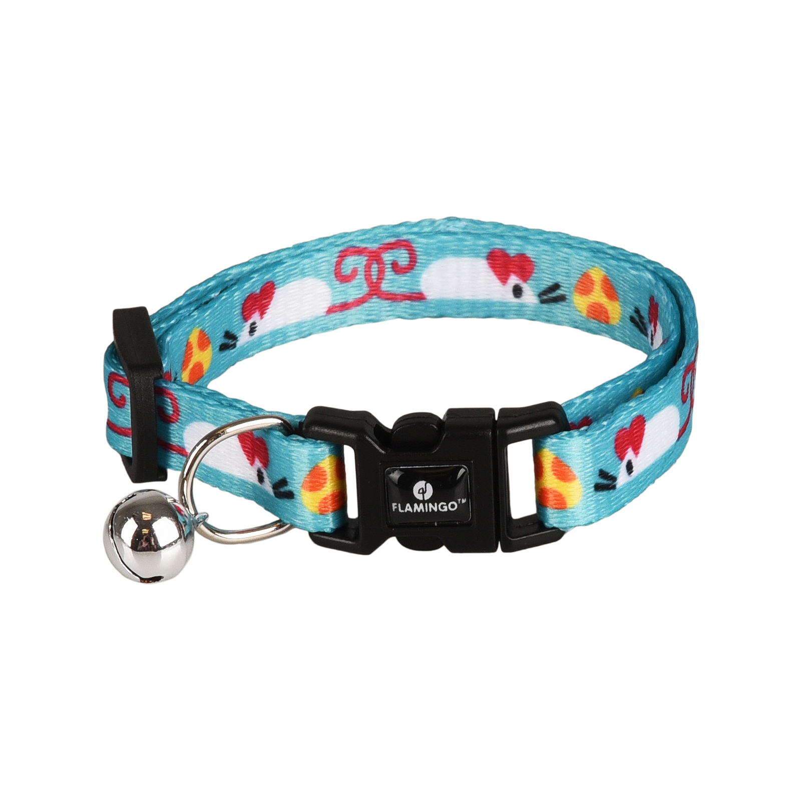 Flamingo 15-25cm Mouse Print Arwen Kitten Collar - Bunnings Australia