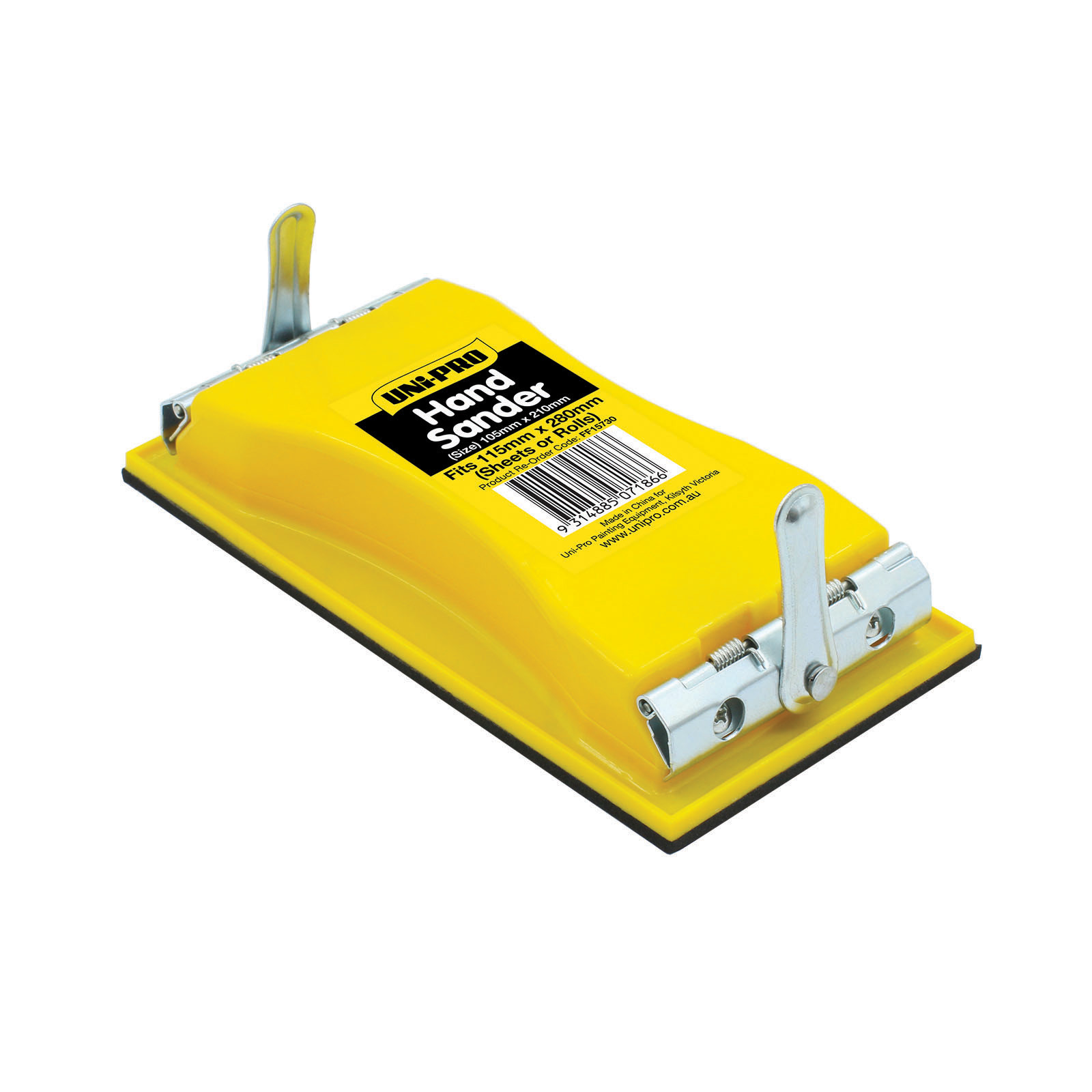 UNi-PRO Plastic Hand Sander With Grips - Bunnings Australia