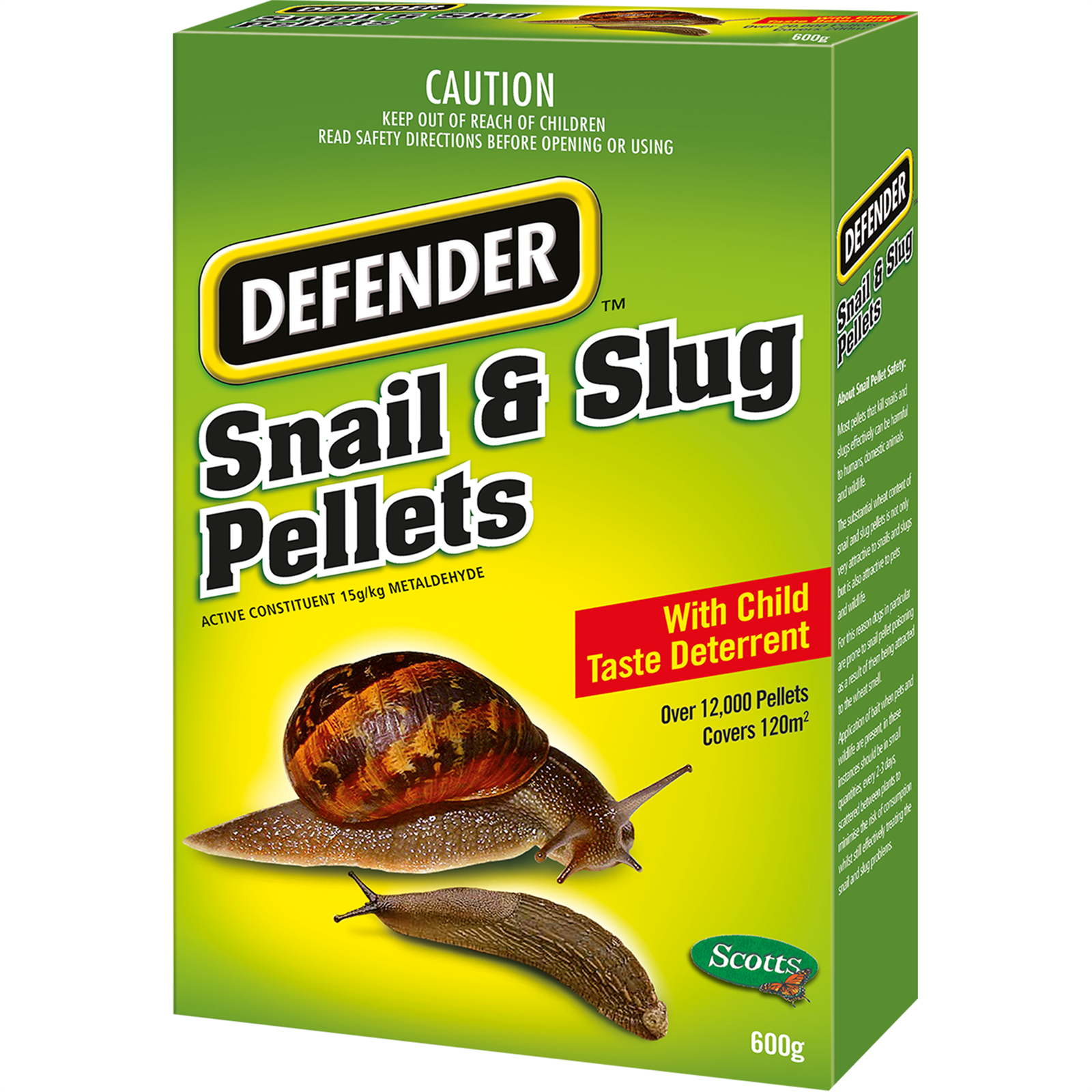 Defender 600g Snail & Slug Pellets - Bunnings Australia