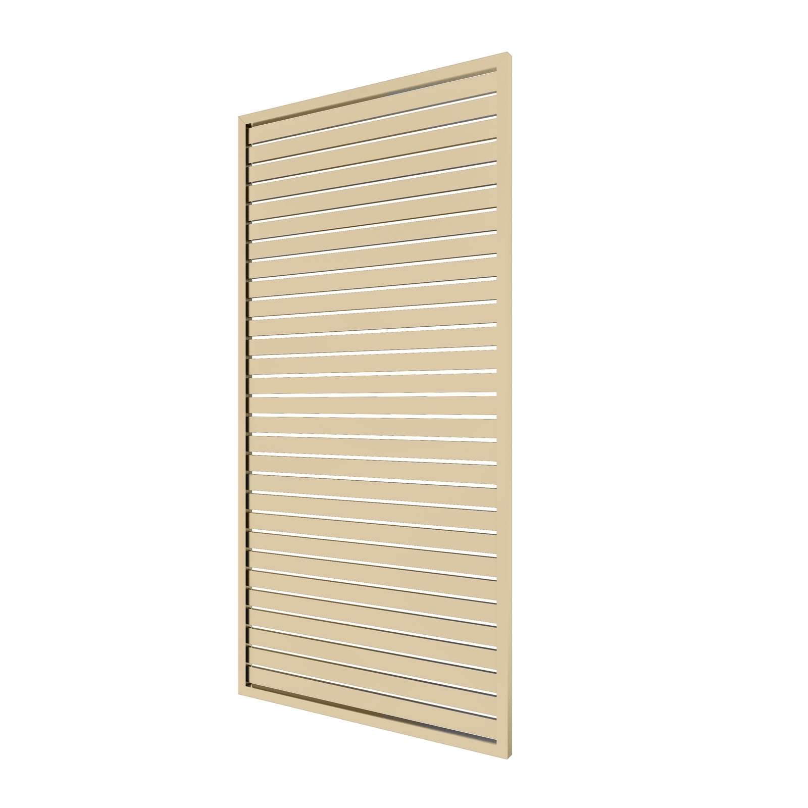 Protector Aluminium 1200 x 2400mm Welded 65 x 16mm Slat Panel - Classic ...