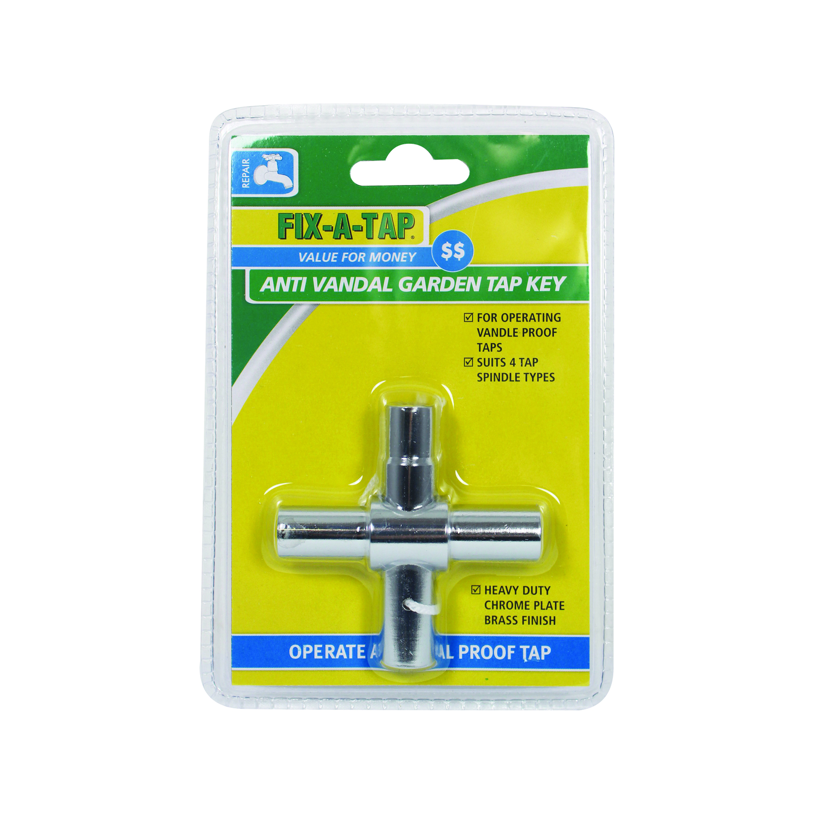 FIX-A-TAP Anti-Vandal Garden Tap Key - Bunnings Australia