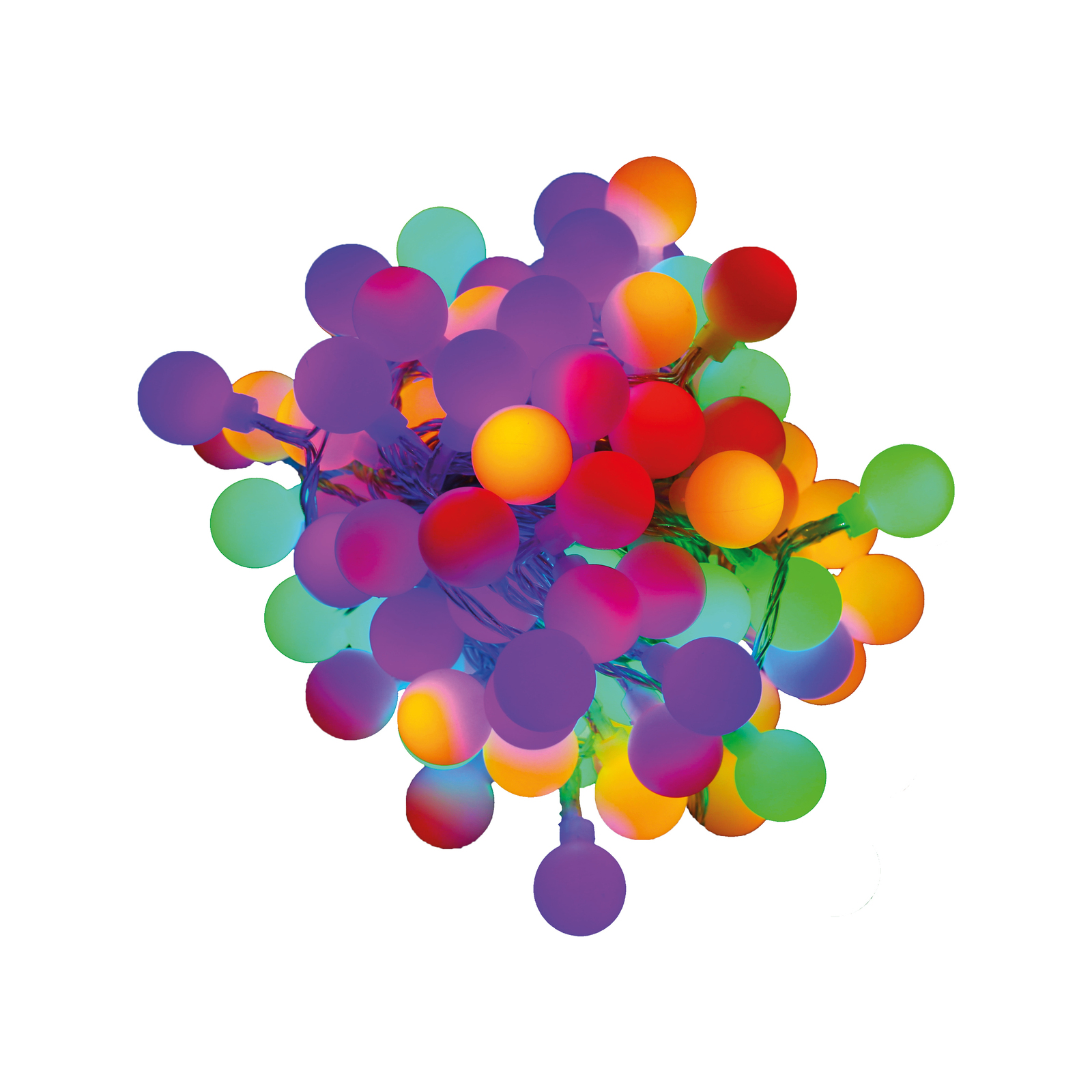 Arlec 200 Dual Colour LED Candy Bubble String Lights Low Voltage ...