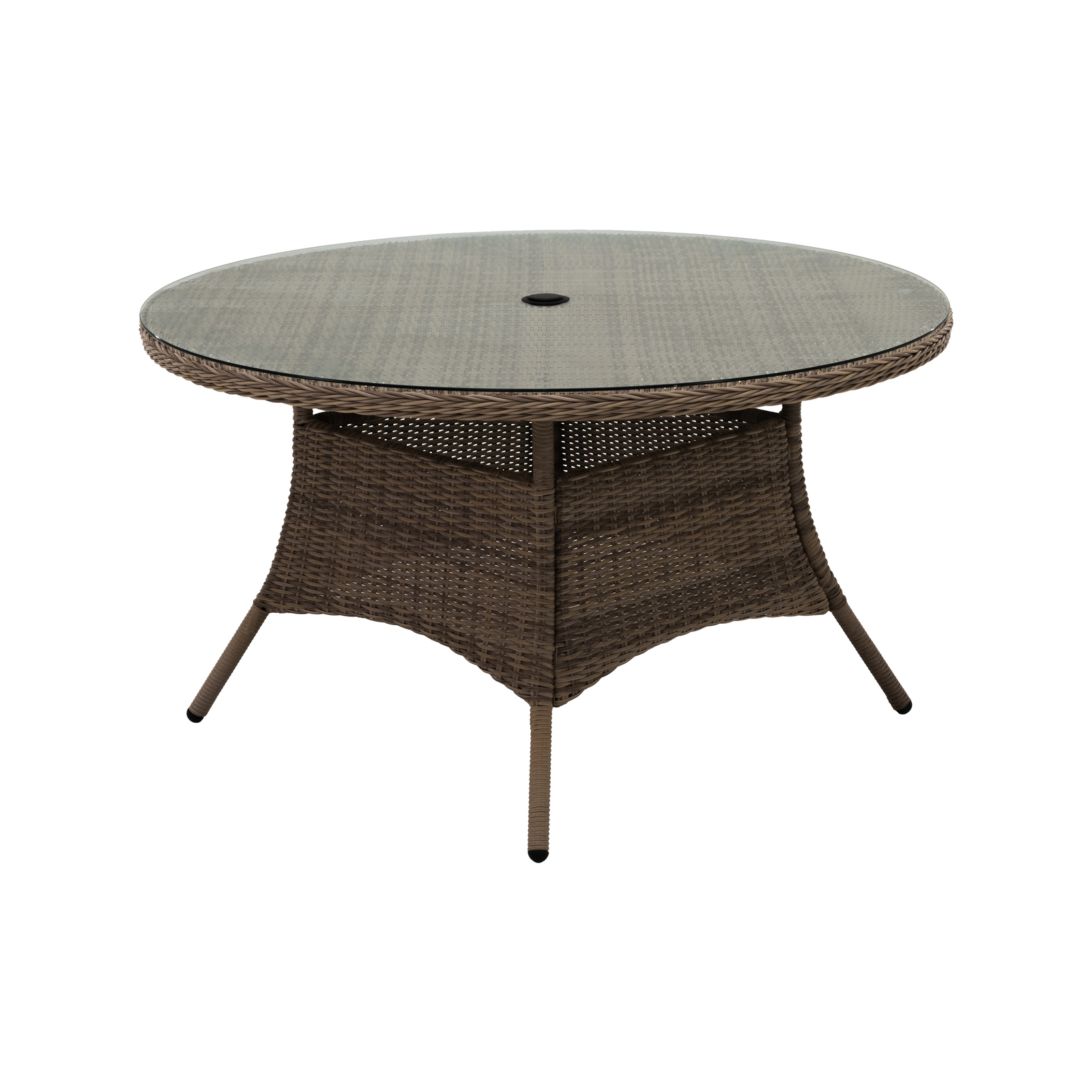 Mimosa Monterey Wicker Round Dining Table - Bunnings Australia