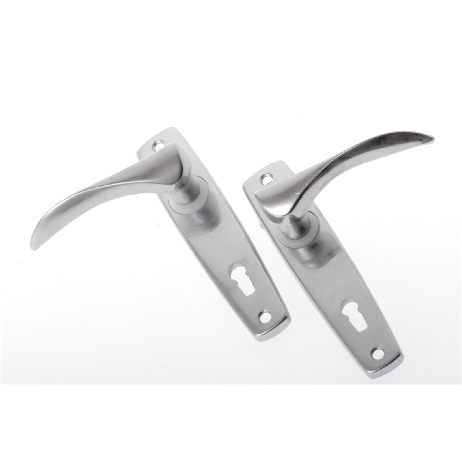 Adoored Door Furn Lock Lever Satin Card - Bunnings Australia