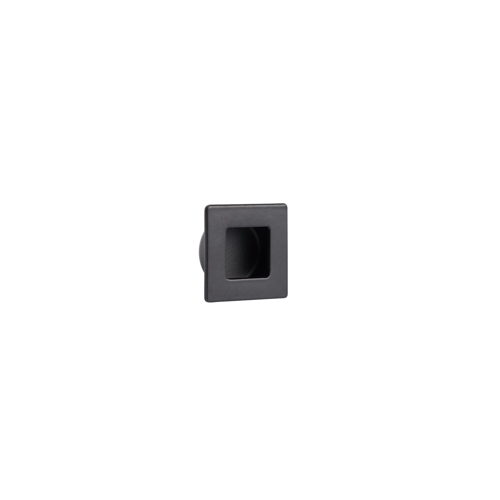 Delf Trade 30mm Matt Black Square Finger Pull - Bunnings Australia