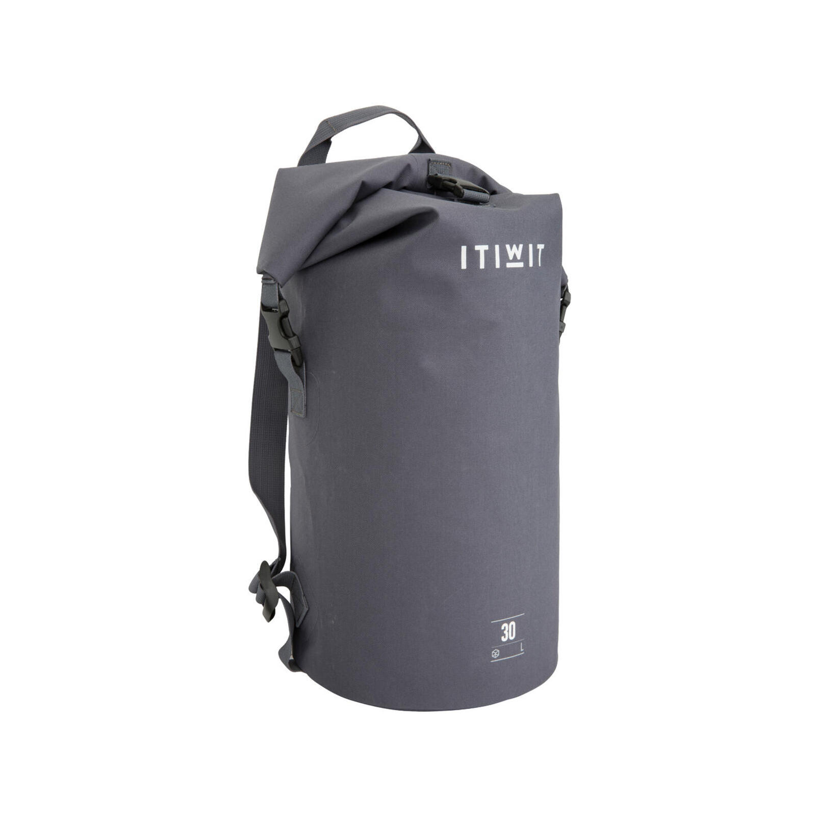 Itiwit 30L Waterproof Duffel Bag - Dark Grey - Bunnings Australia