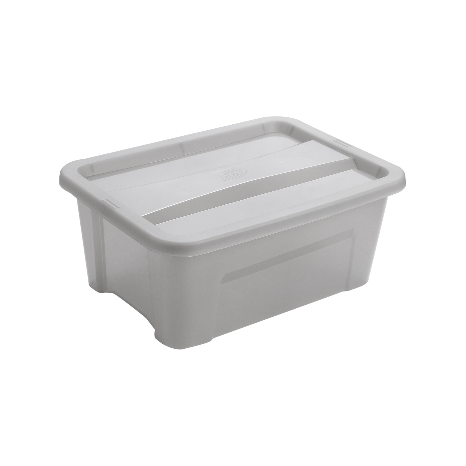 Ezy Storage 8L Pewter Grey Classic Storage Tub - Bunnings Australia