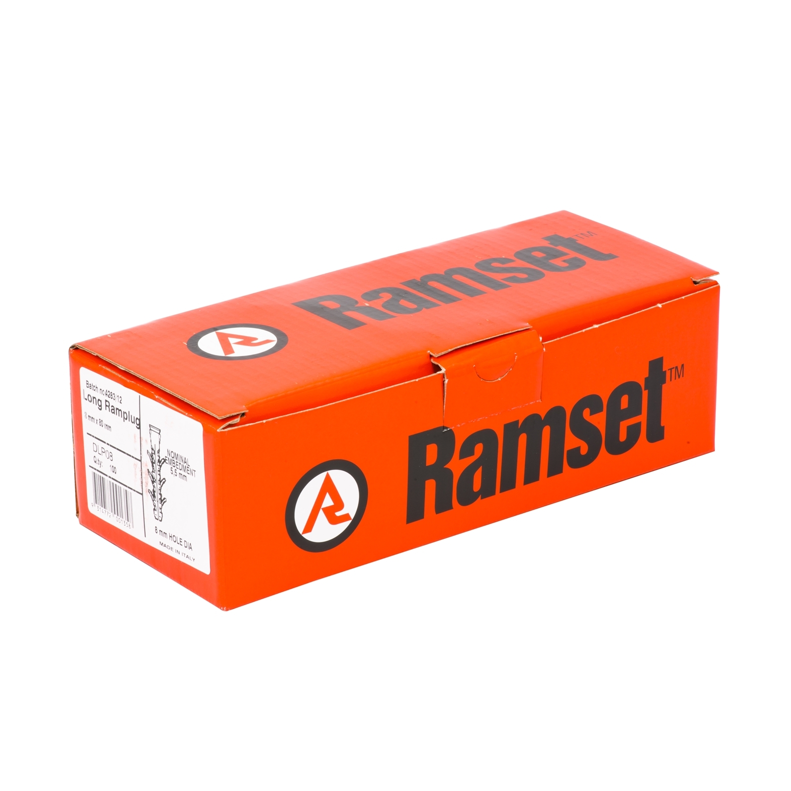 Ramset 8 x 80mm Long RamPlug - 100 Pack - Bunnings Australia