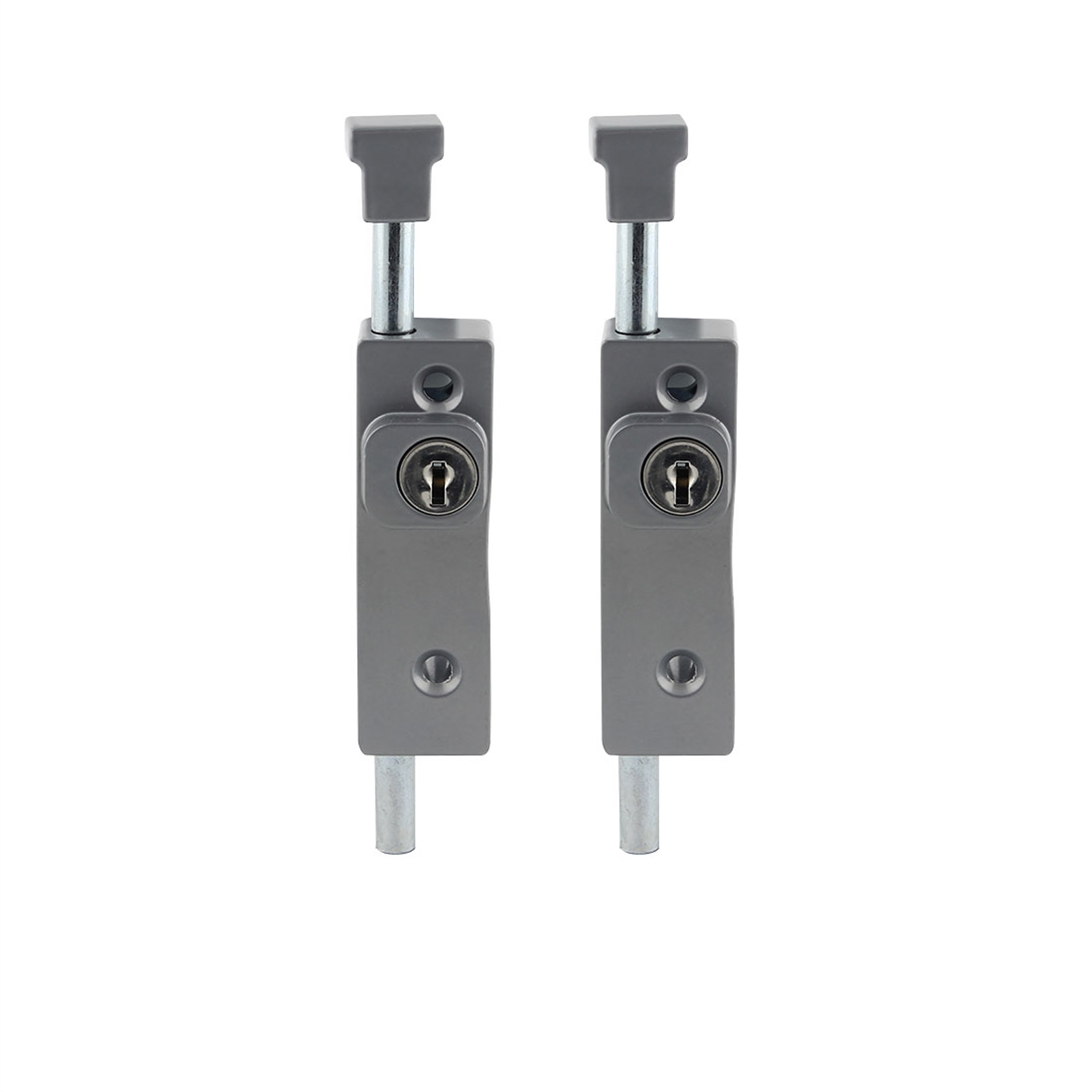 Ikonic Silver Patio Bolt - 2 Pack - Bunnings Australia