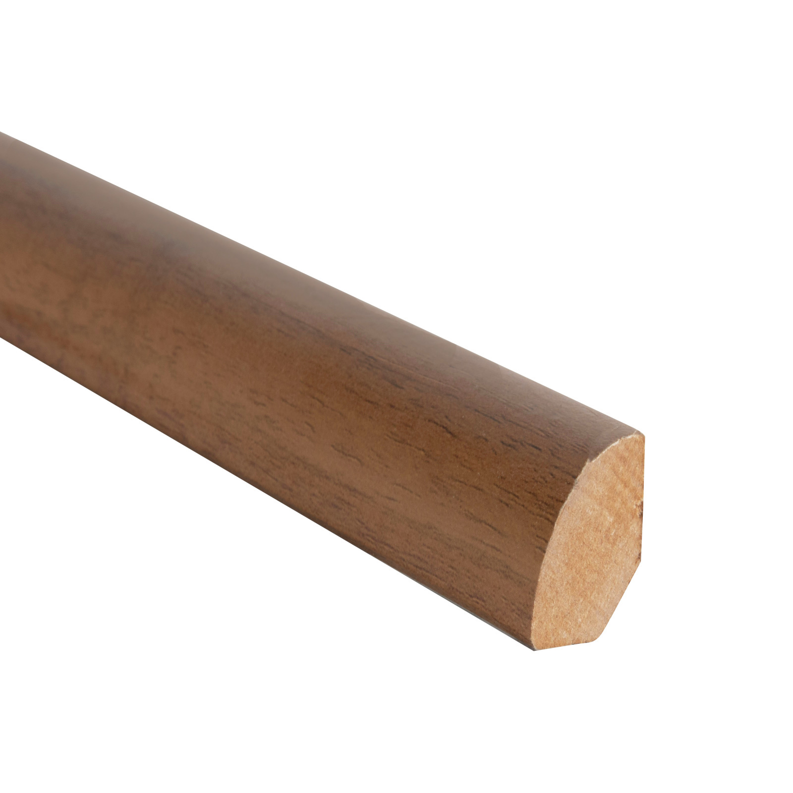 Hanwood 2.4m Dark Oak Vinyl Wrap Floating Floor Quad Trim - Bunnings ...