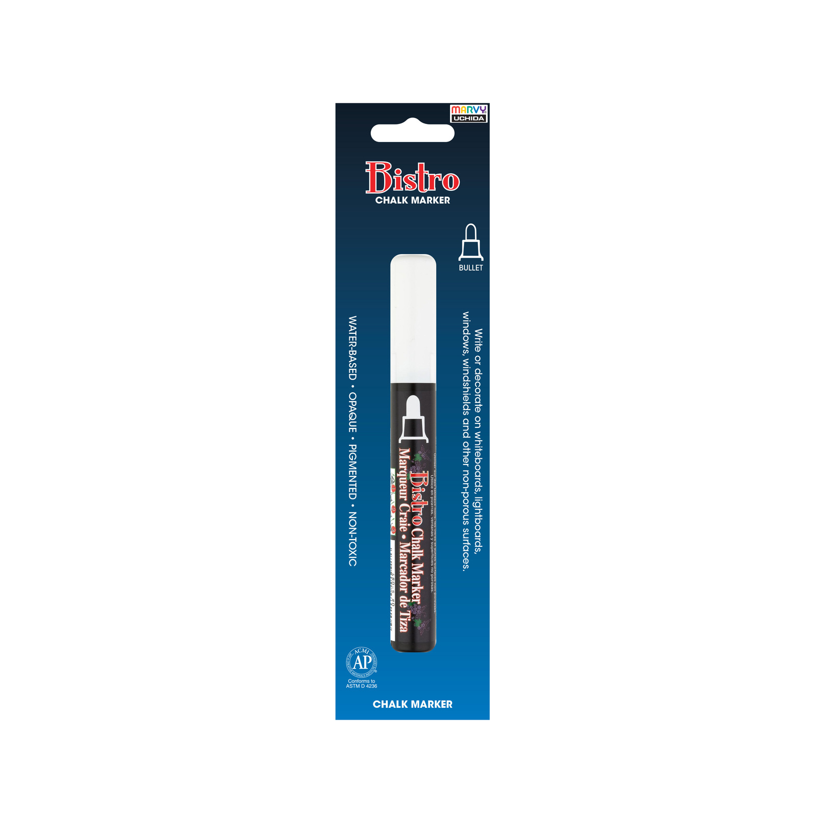 Marvy White Bistro Chalk Marker - Bunnings New Zealand